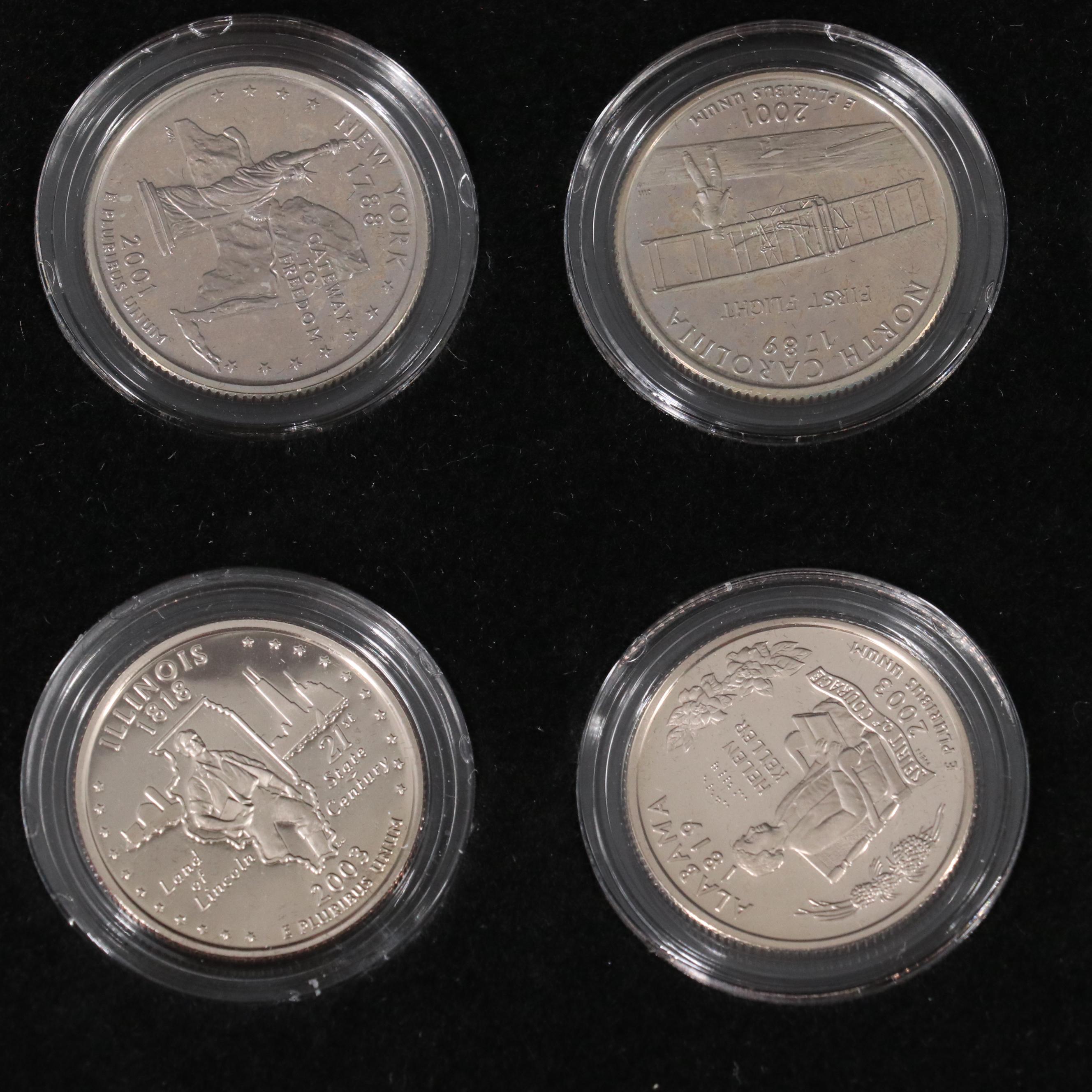 Complete Fifty Statehood Quarters Collection | EBTH