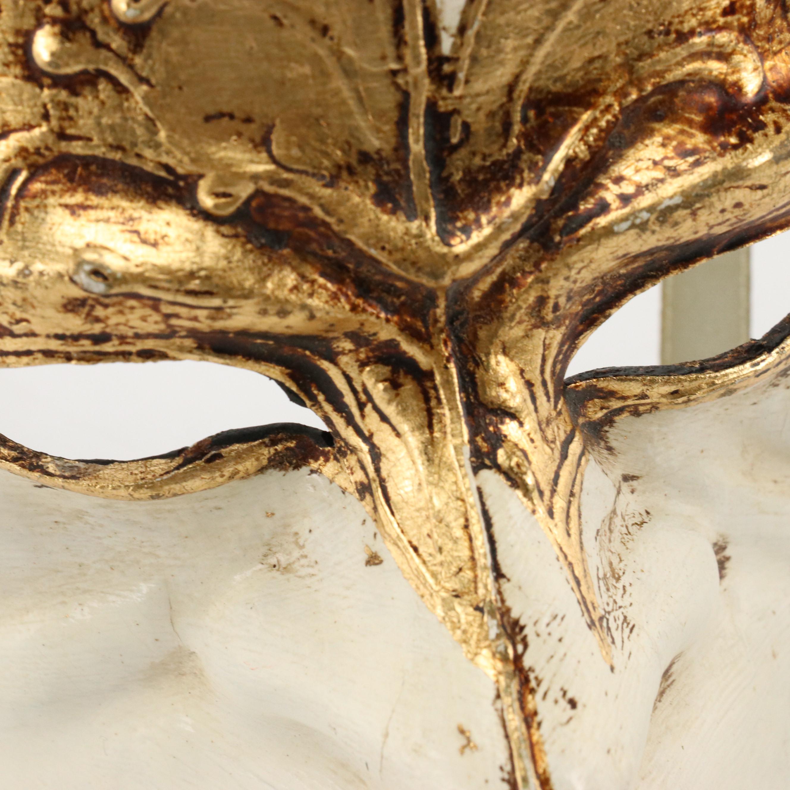 Hand-Painted Venetian Carnivale and Masquerade Style Molded Masks | EBTH