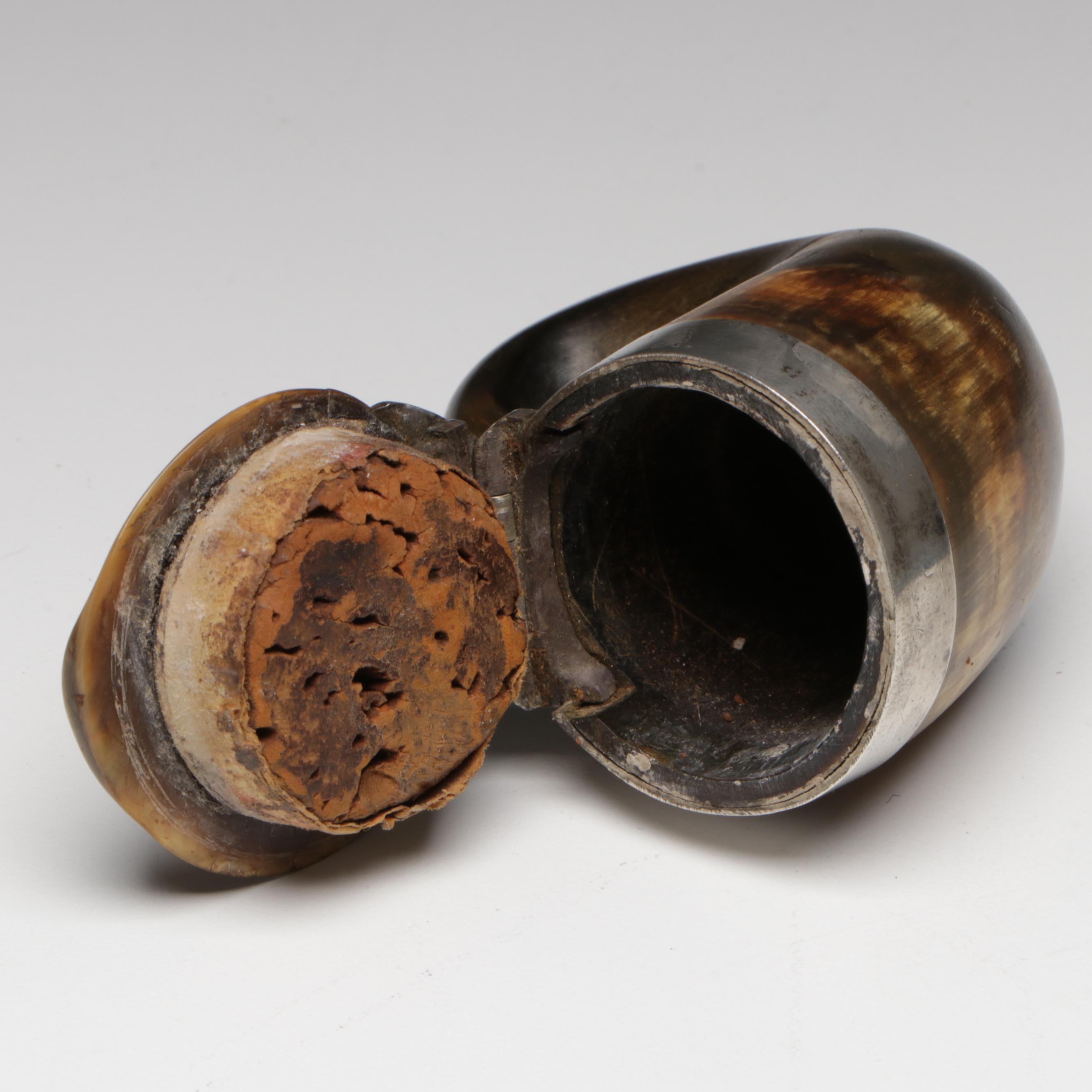 Scottish Silver-Mounted Snuff Mull, Late 18th Century | Everything But ...