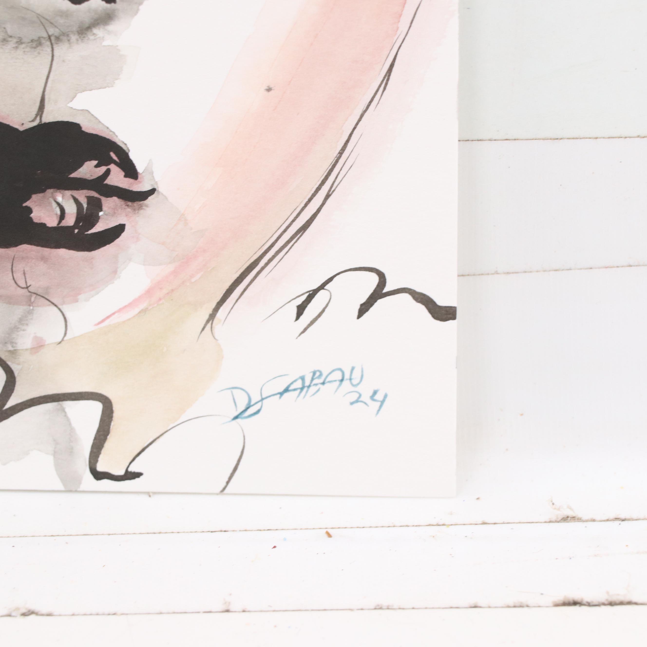 Dan Sabau Watercolor Painting "The Memory," 2024 | EBTH