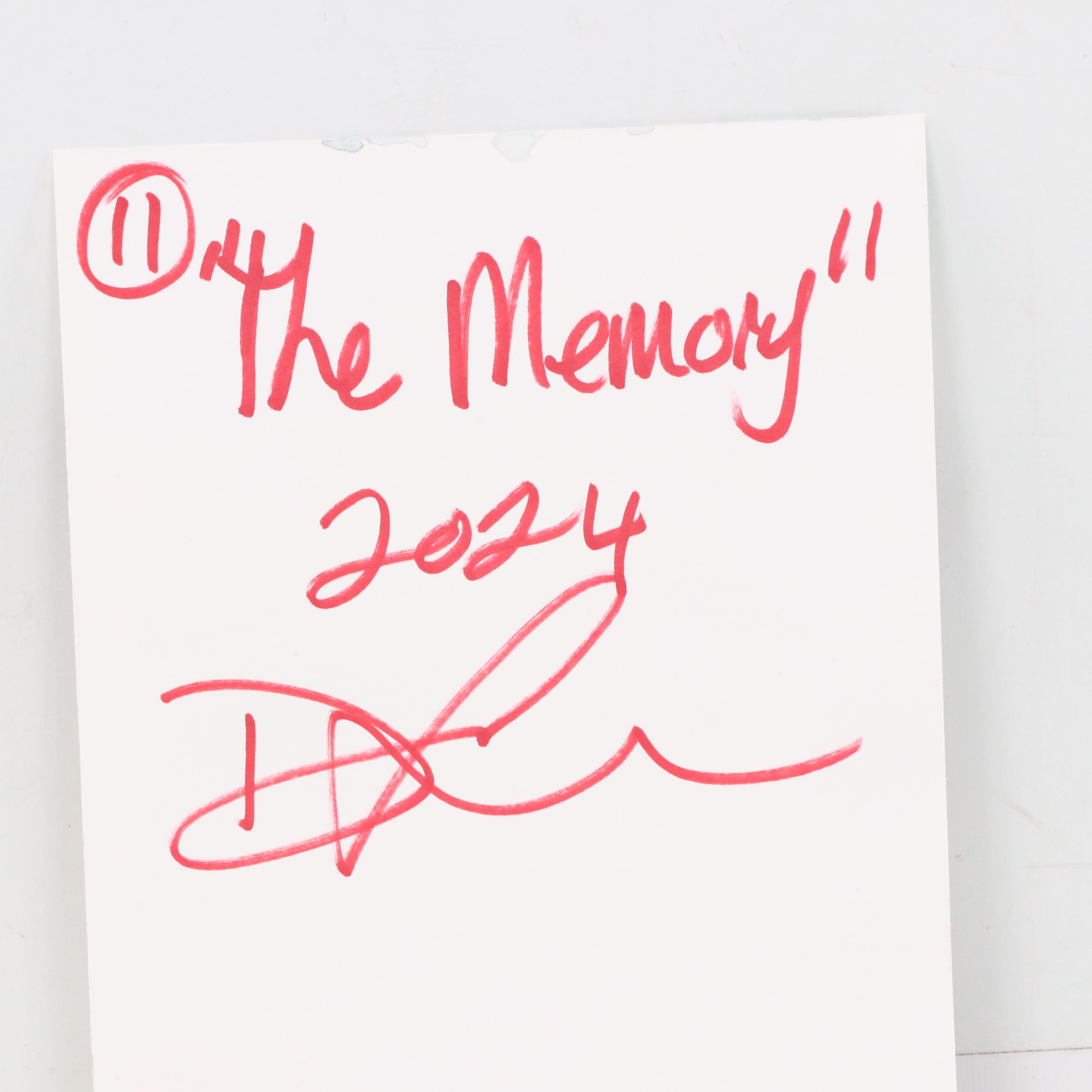 Dan Sabau Watercolor Painting "The Memory," 2024 | EBTH