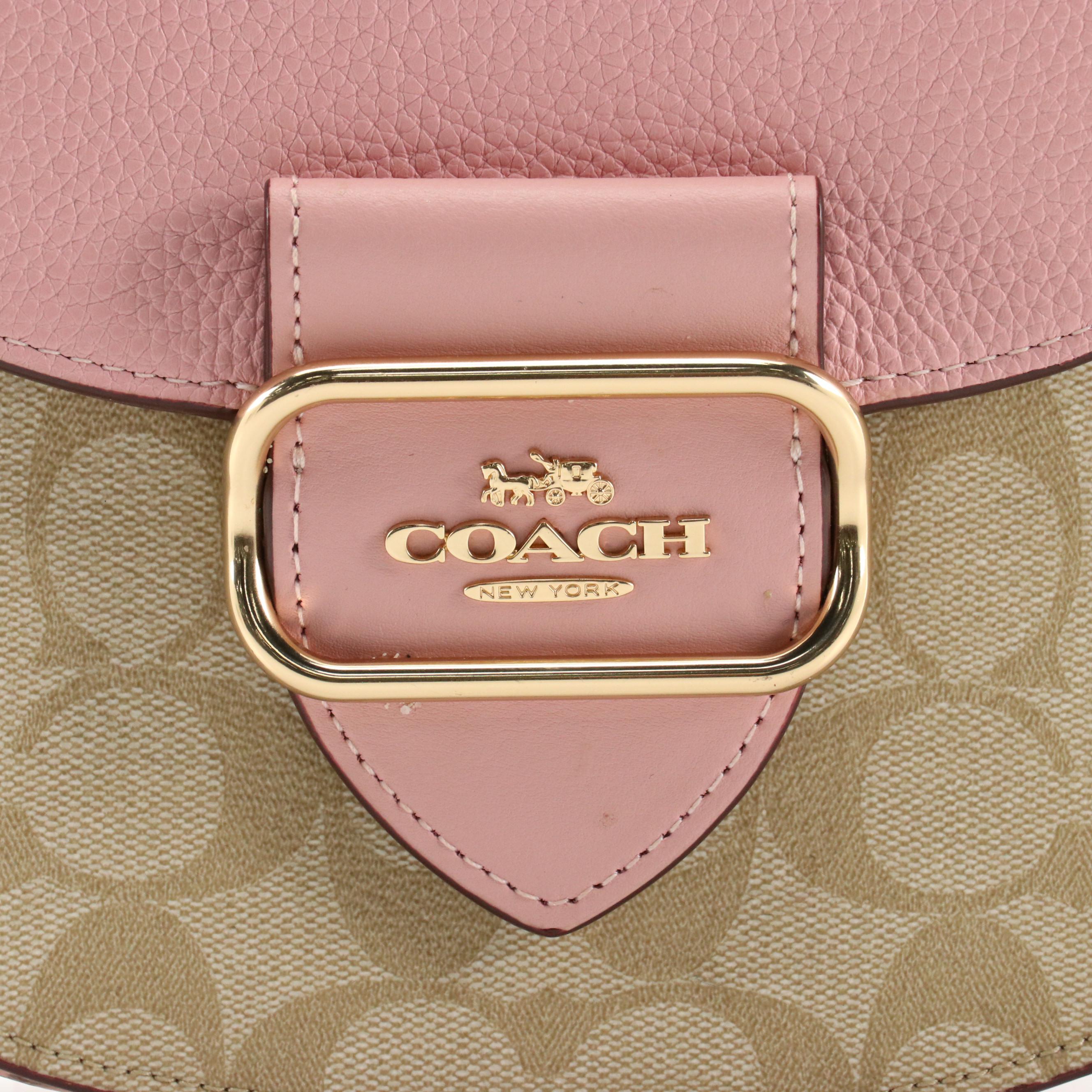 Coach Morgan Saddle Bag in Signature Canvas and Leather | EBTH