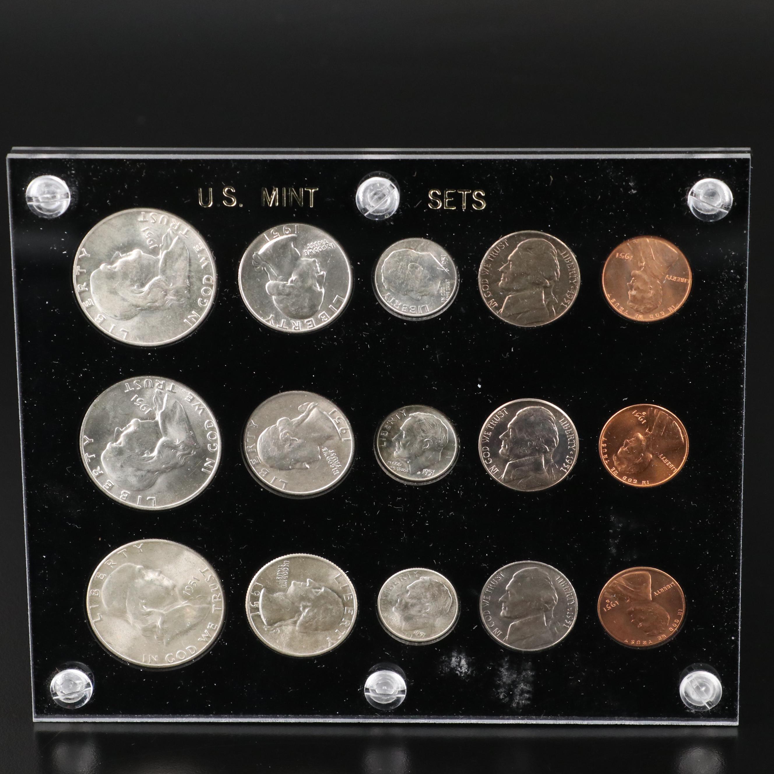 1951 United States Silver Mint Set | EBTH