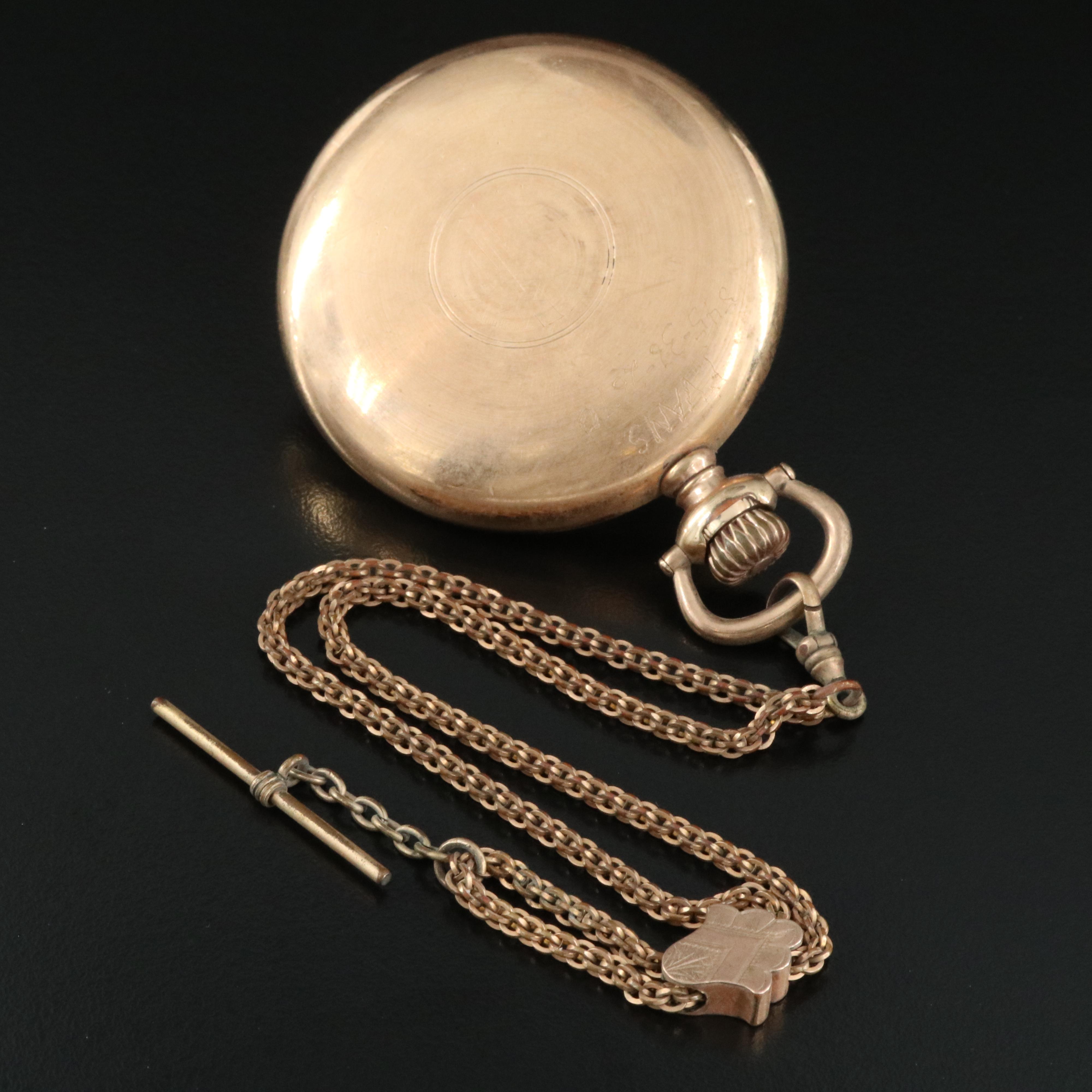 1916 E. Howard Watch Co. Railroad Chronometer Pocket Watch | EBTH