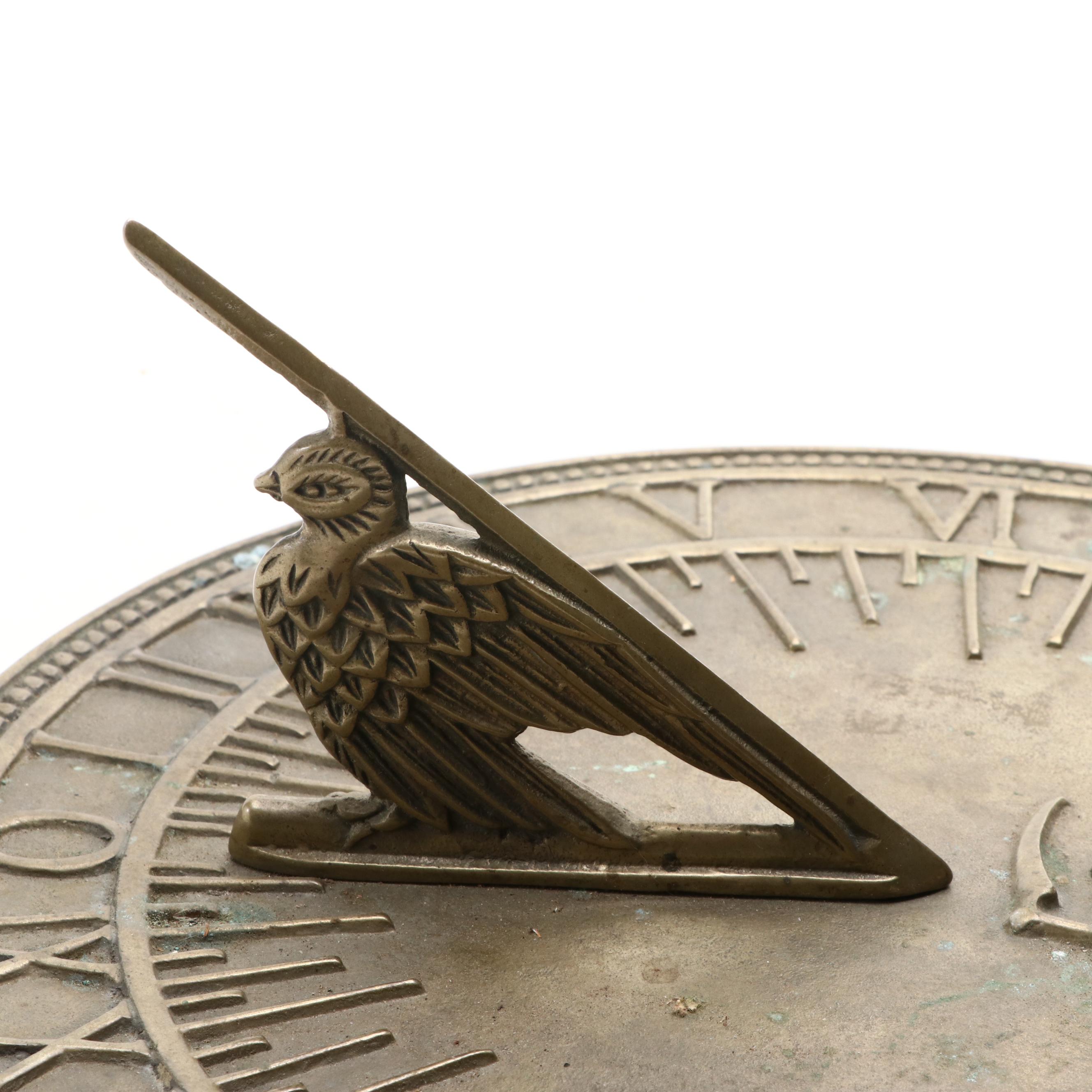 Father Time Brass Garden Sundial | EBTH
