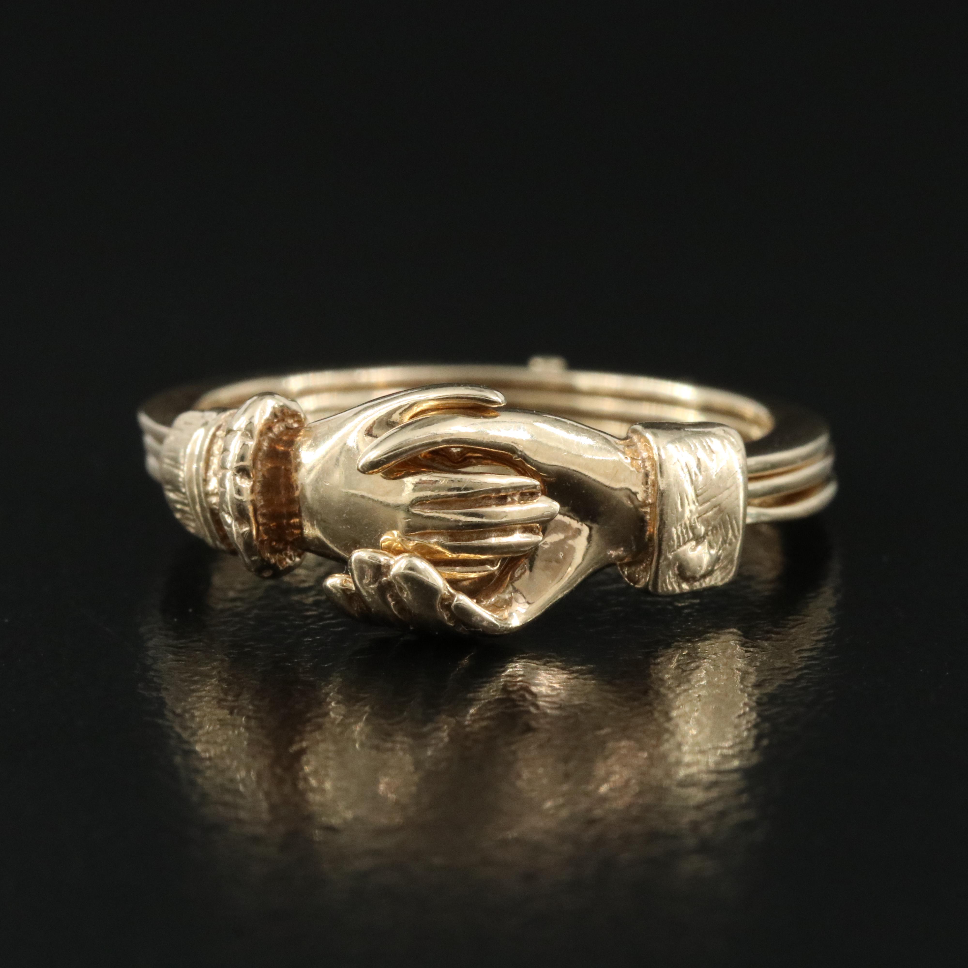 Vintage 10K Gimmel Ring | Everything But The House