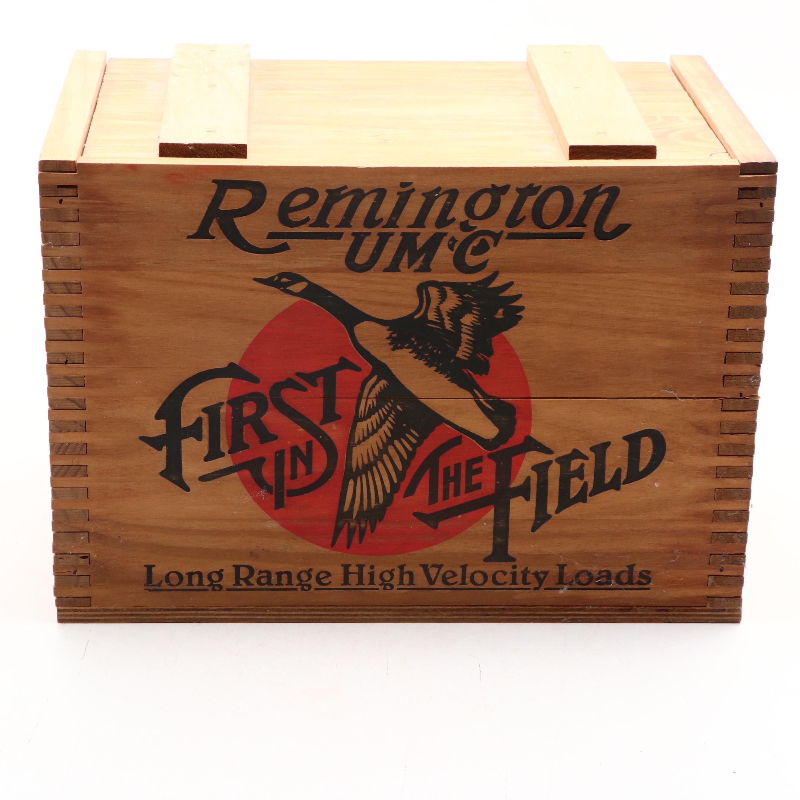 Remington UMC Express Dovetailed Ammunition Box | EBTH
