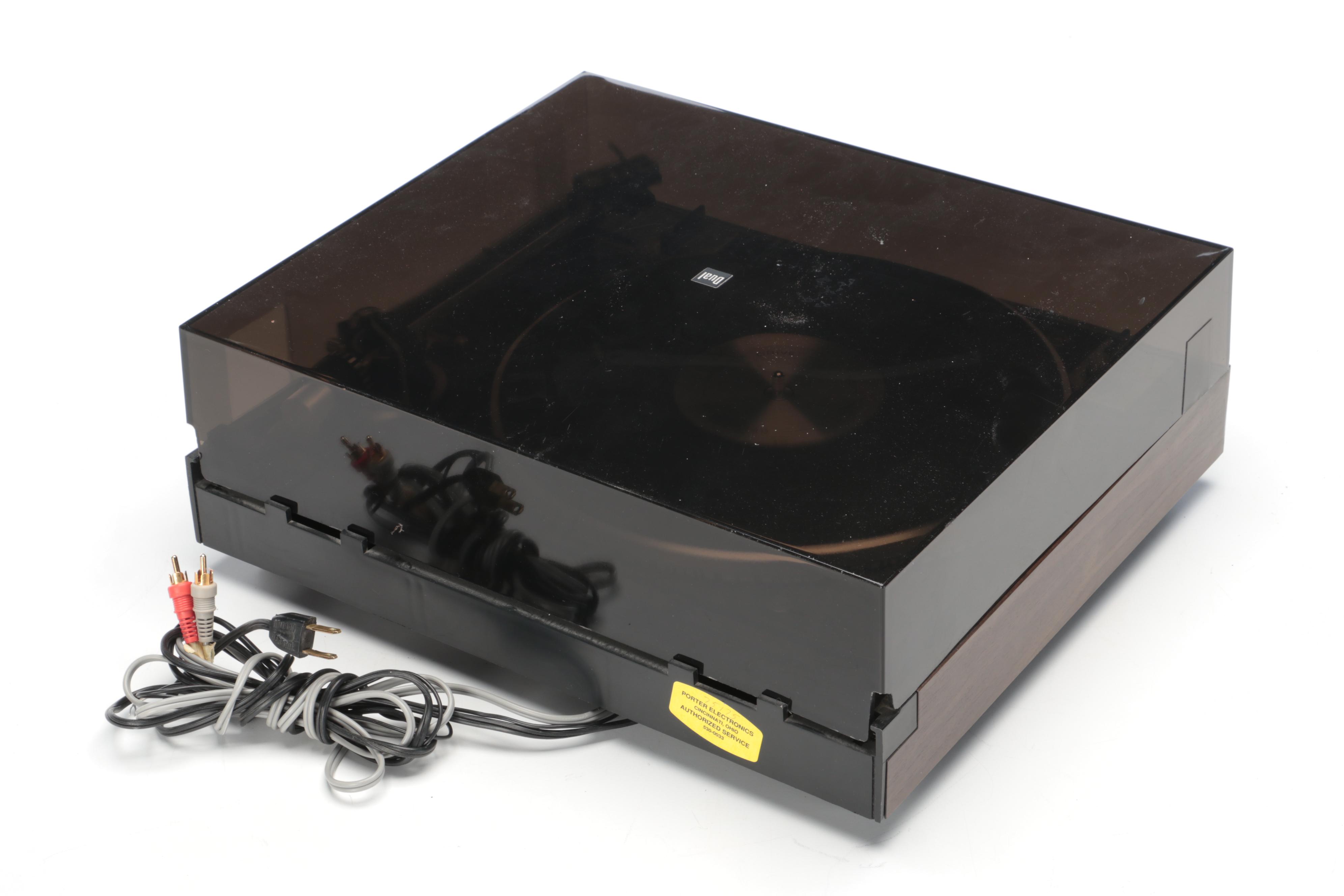 Dual 1249 Belt Drive Automatic Single-Play/Multi-Play Turntable, 1970s ...