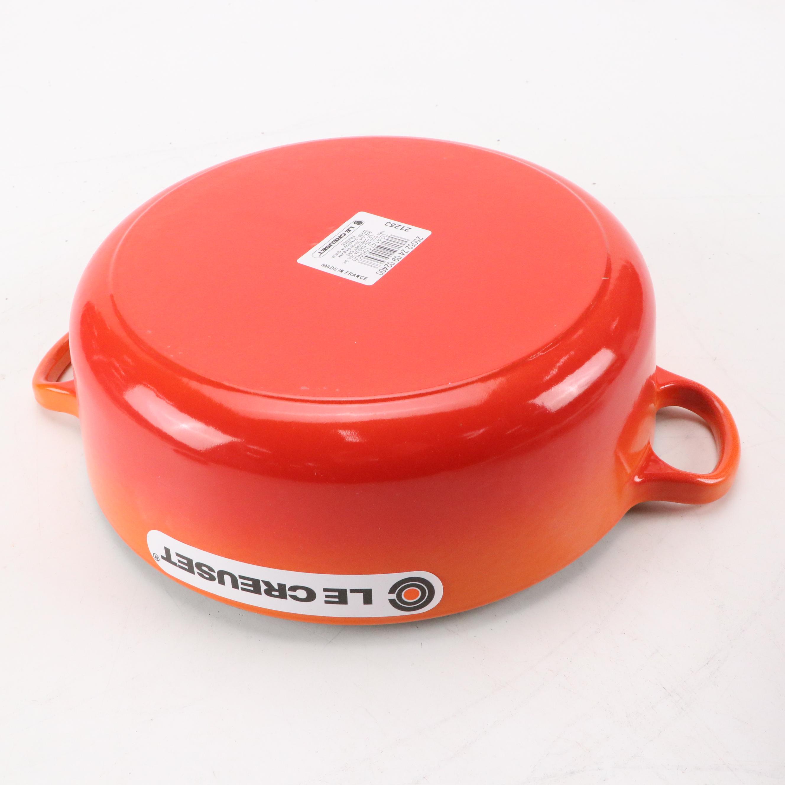 Le Creuset Volcanique 3.5 Qt. Enameled Cast Iron Risotto Pot ...