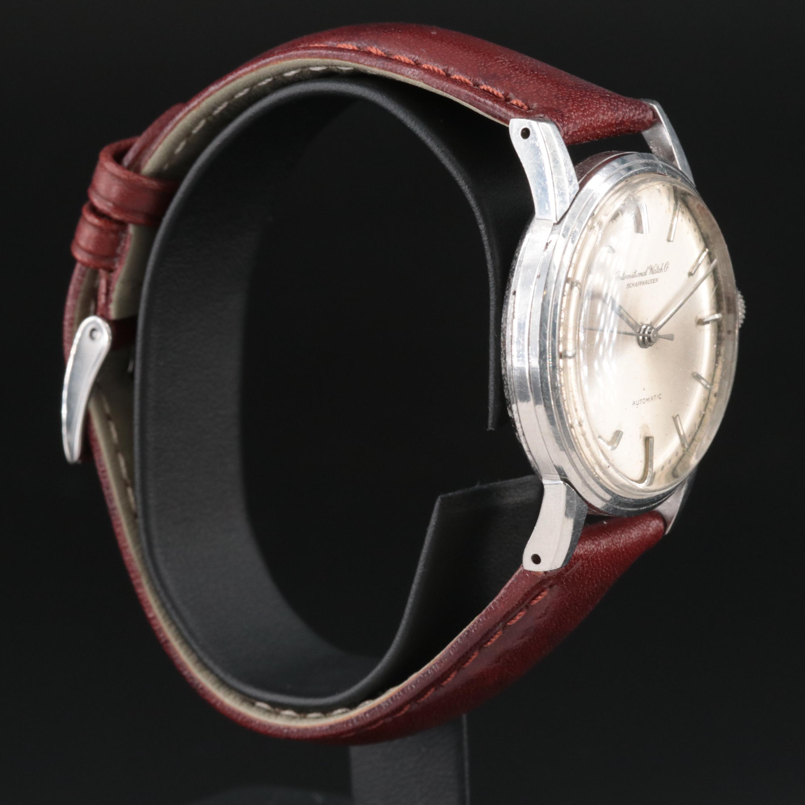 Vintage International Watch Co Automatic Staybrite Steel Watch | EBTH