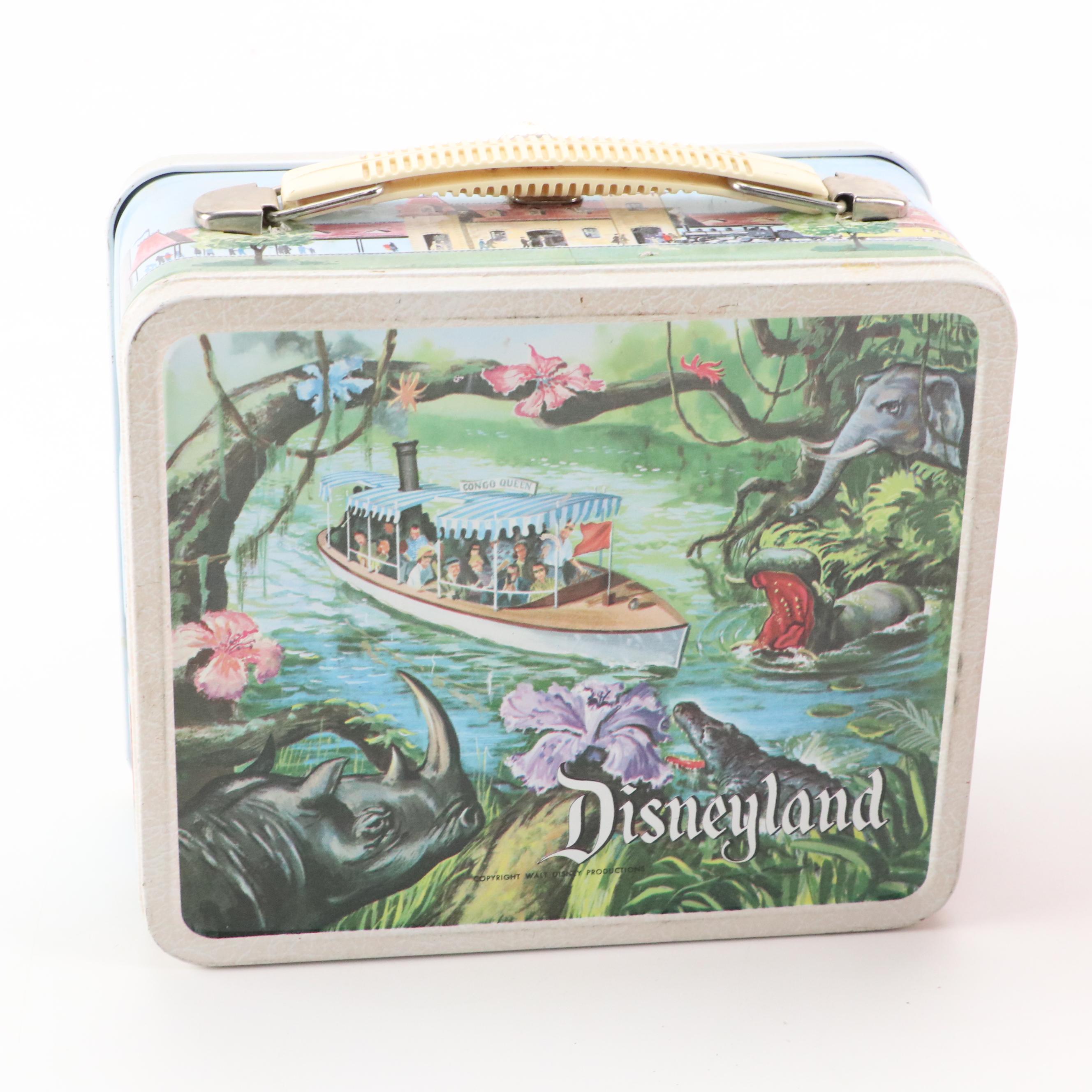 Aladdin Disneyland, Super Mario Bros, Wild Bill Hickok Lunch Boxes with ...