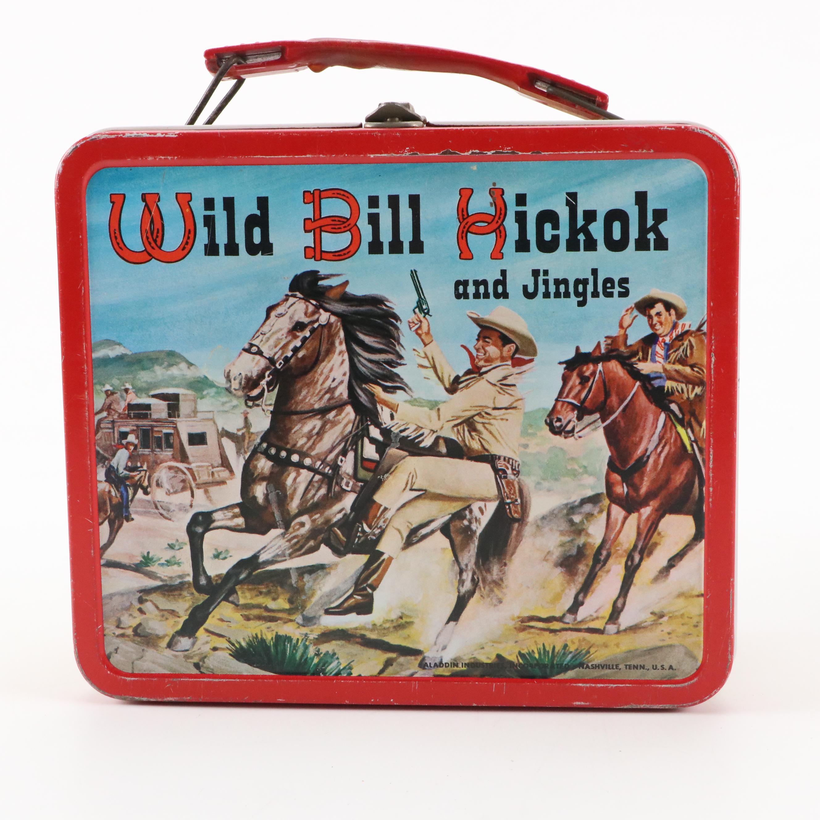 Aladdin Disneyland, Super Mario Bros, Wild Bill Hickok Lunch Boxes with ...