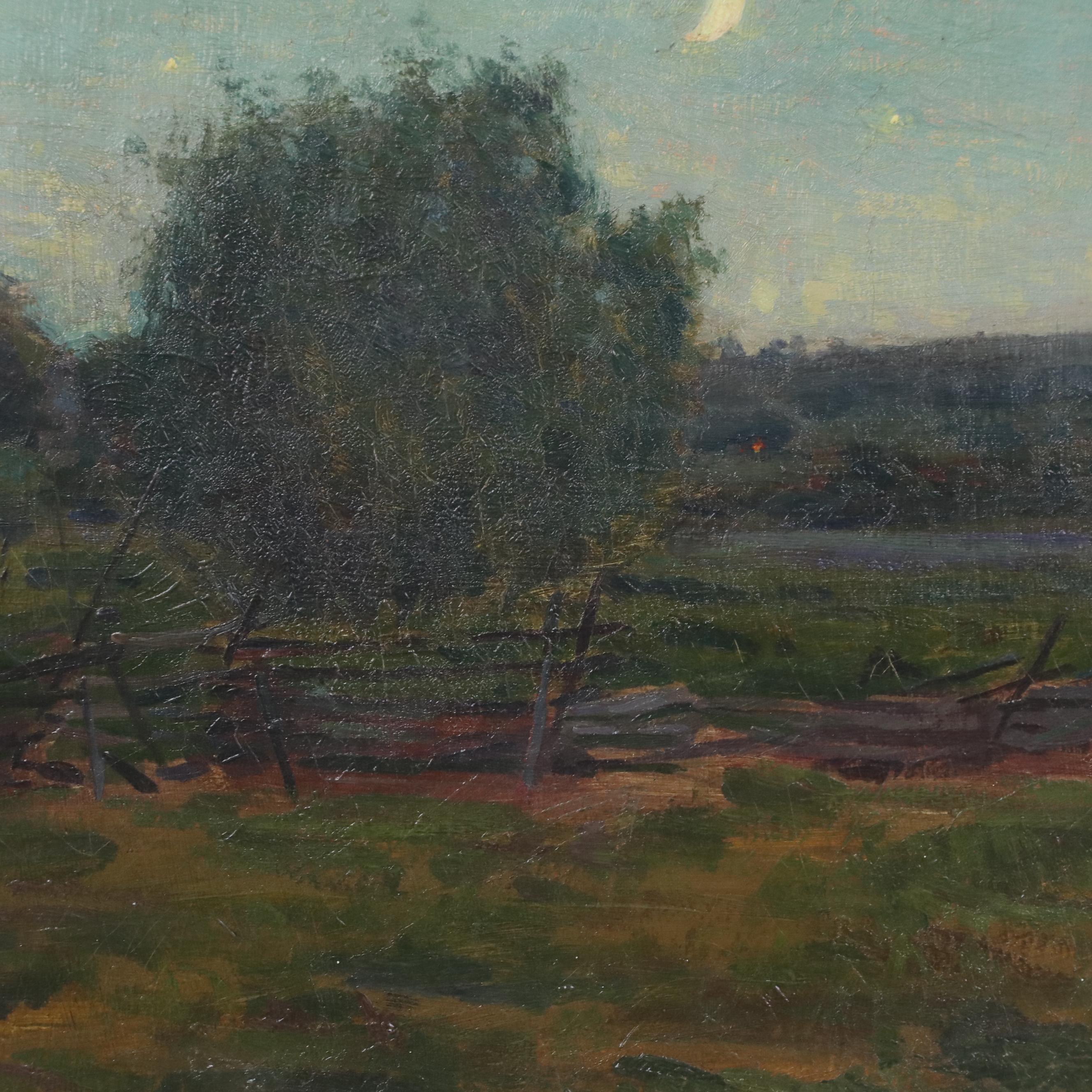 Frank Townsend Hutchens Tonalist Landscape Oil Painting | Everything ...