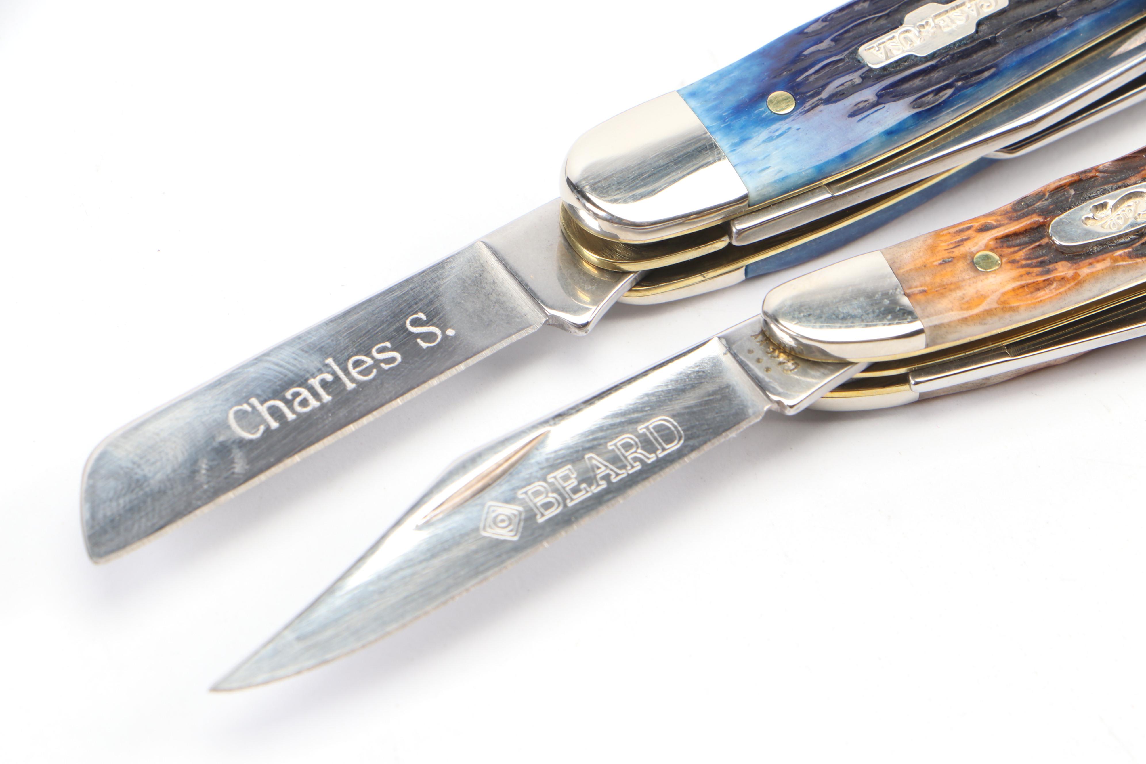 Case, Steel Warrior, and Other Folding Knives with Zippo and Cigar ...
