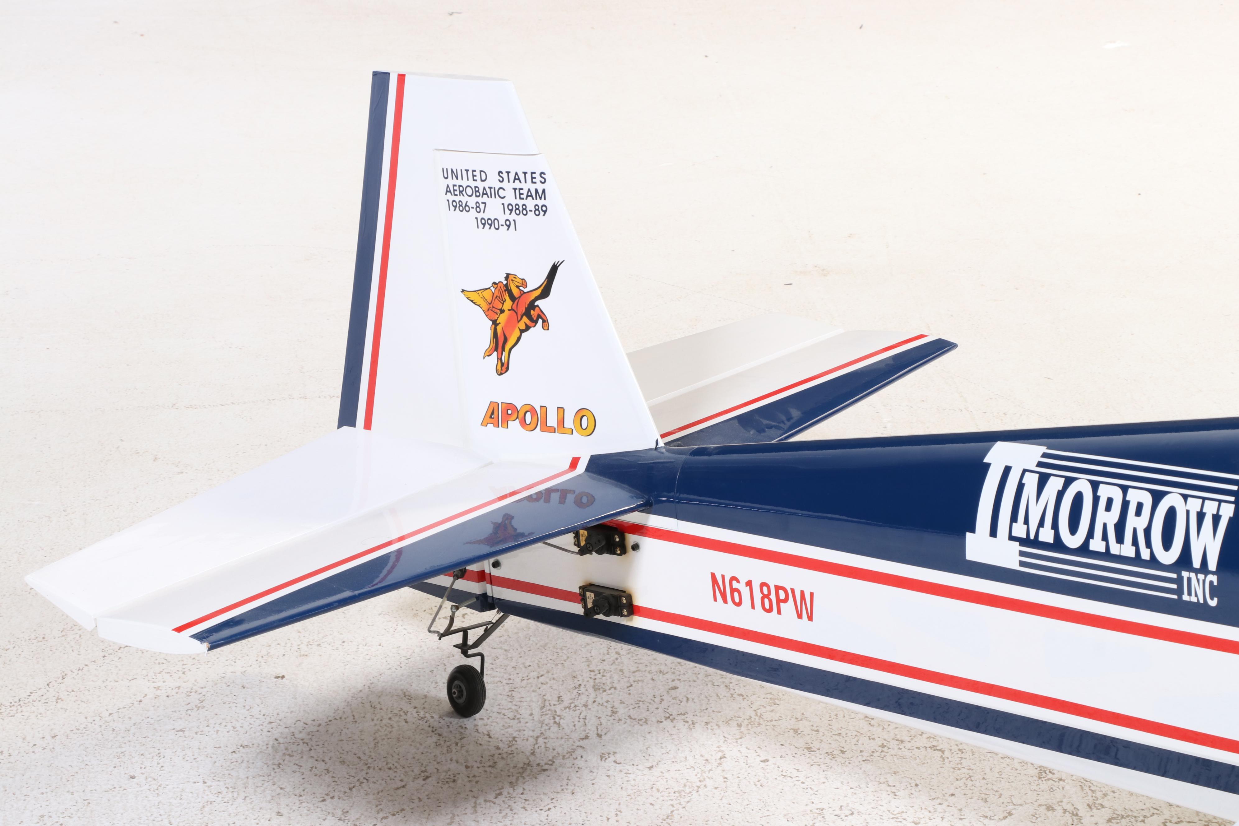 Apollo II Morrow Lorans 260 Extra RC Airplane With Patty Wagstaff Pilot ...