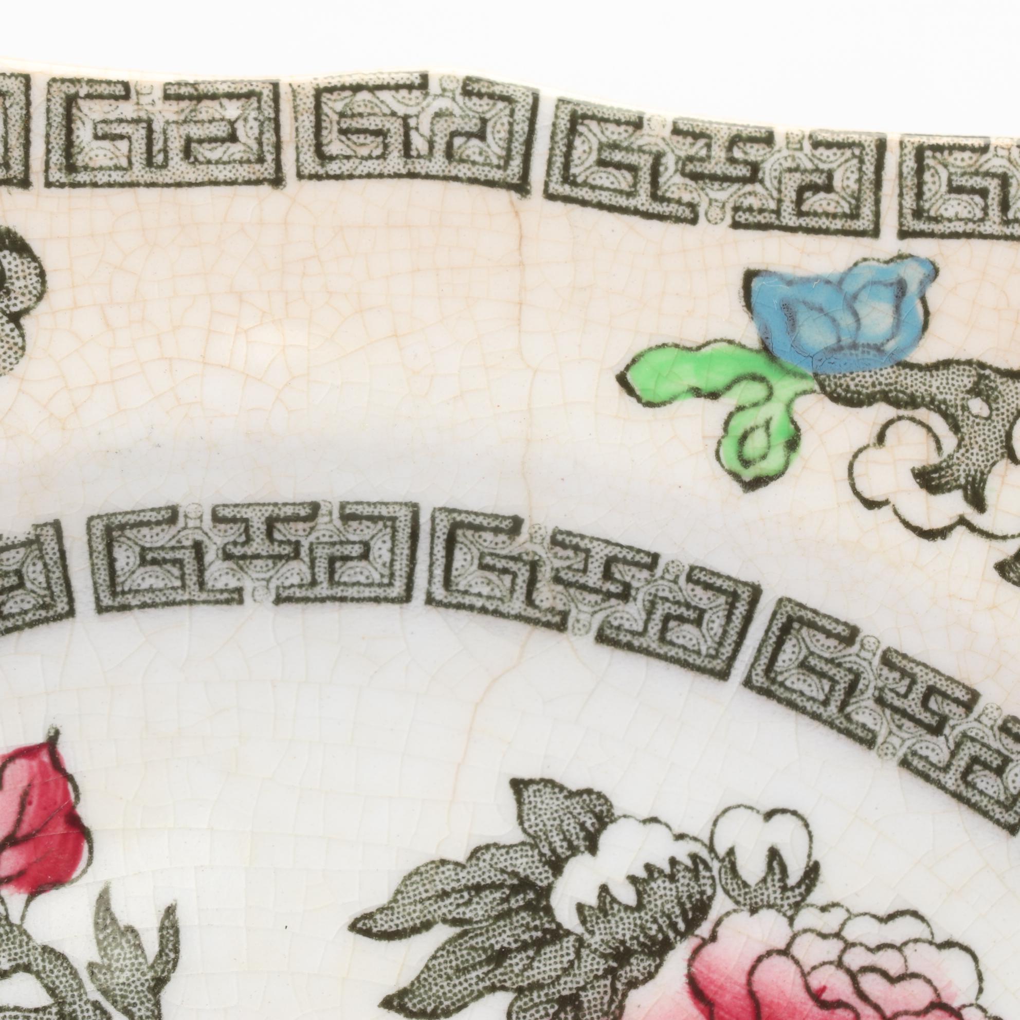 Johnson Bros. "Indian Tree" Dinnerware With Serving Pieces, Circa 1920s ...