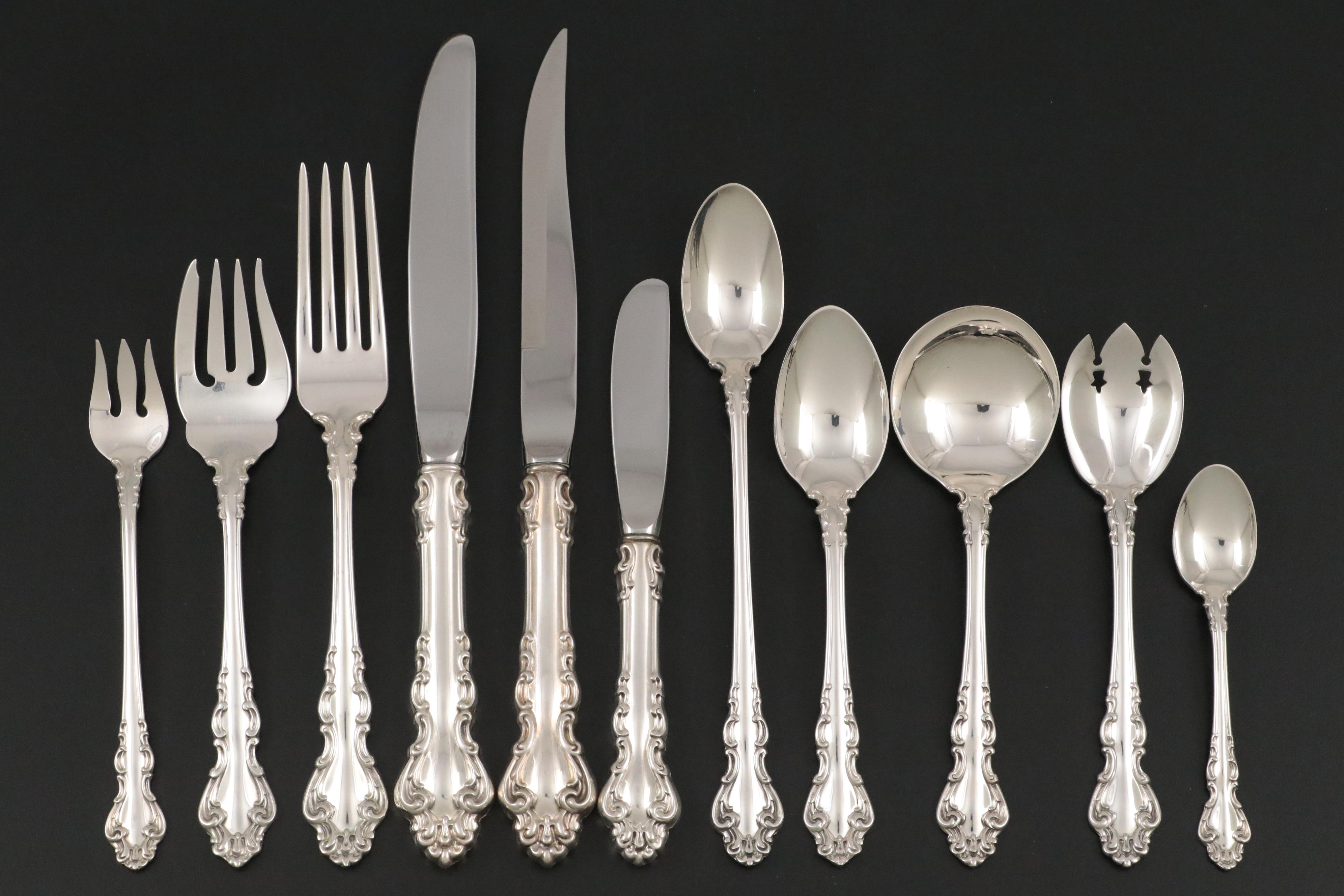 Reed & Barton "Spanish Baroque" Sterling Silver Flatware | EBTH