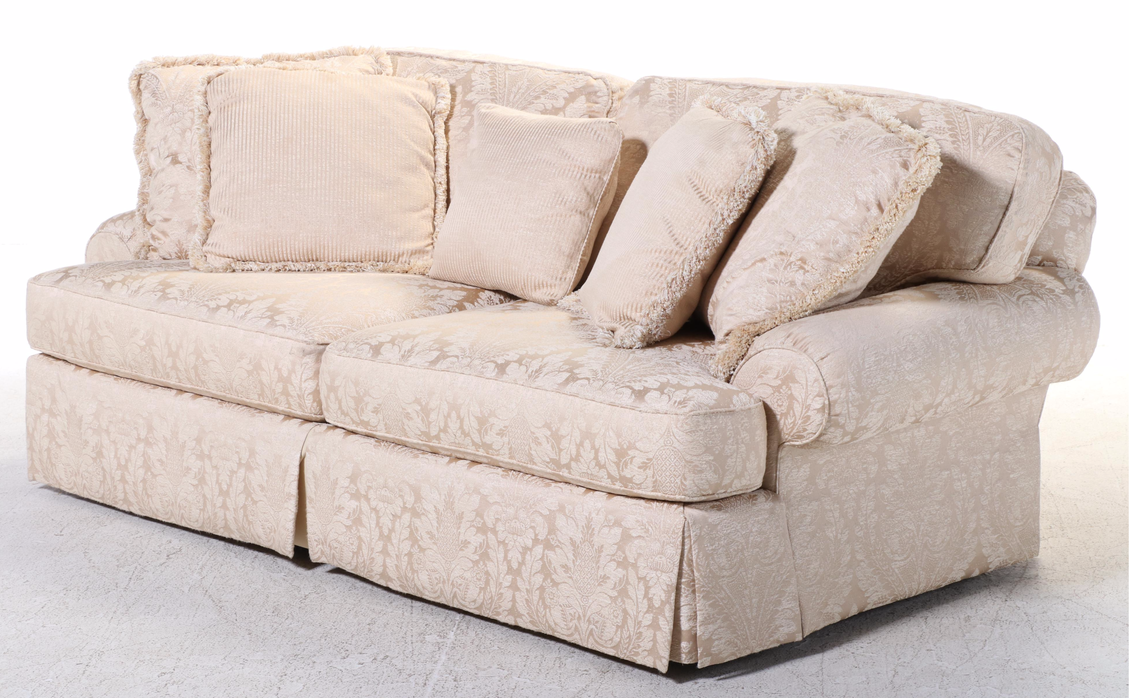 Sherrill Custom-Upholstered Two-Seat Sofa | EBTH