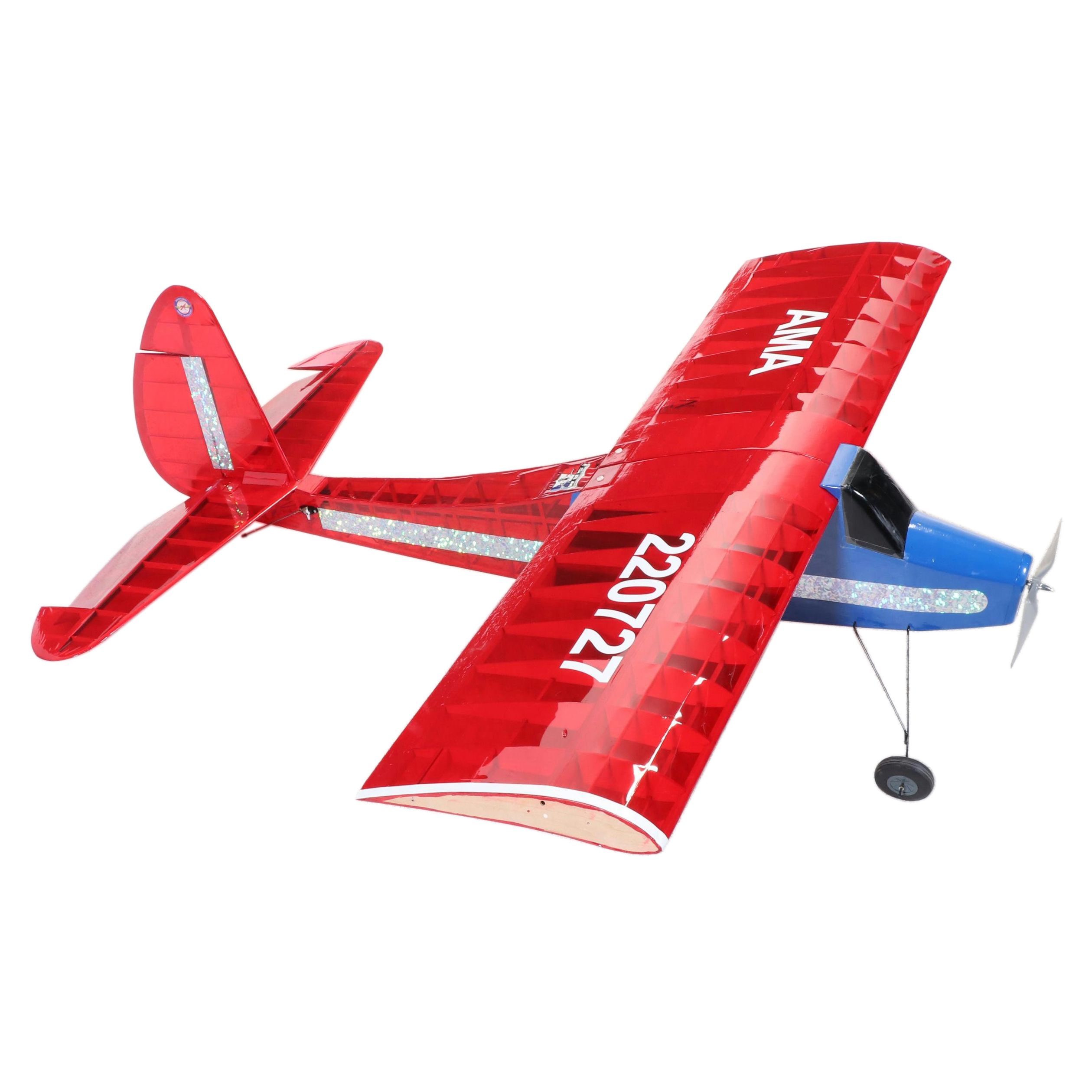 Lanzo Racer Style Remote Control 1/4 Scale Model Airplane | EBTH