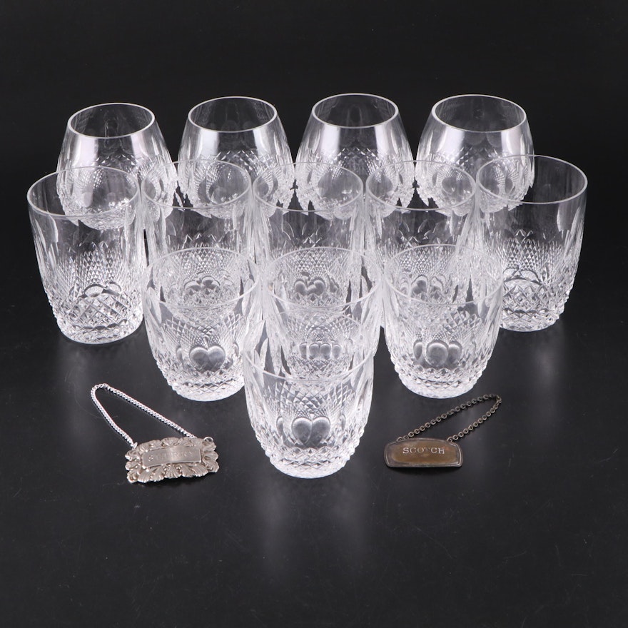 Waterford Colleen Crystal Brandy Glasses Old Fashioned Glasses And Tumblers Ebth