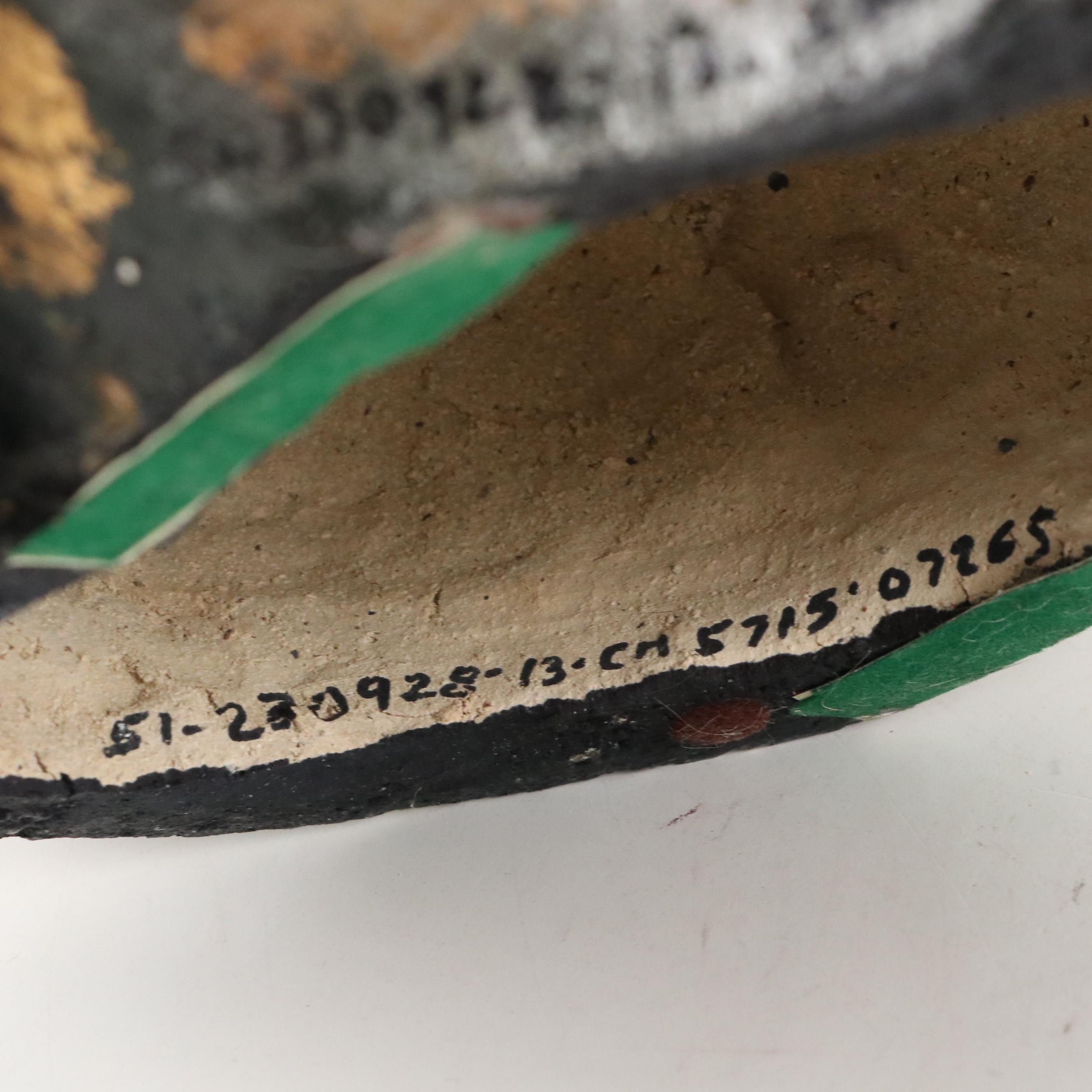 Cast Plaster Composite Guardian Lions Pair With Cub | EBTH