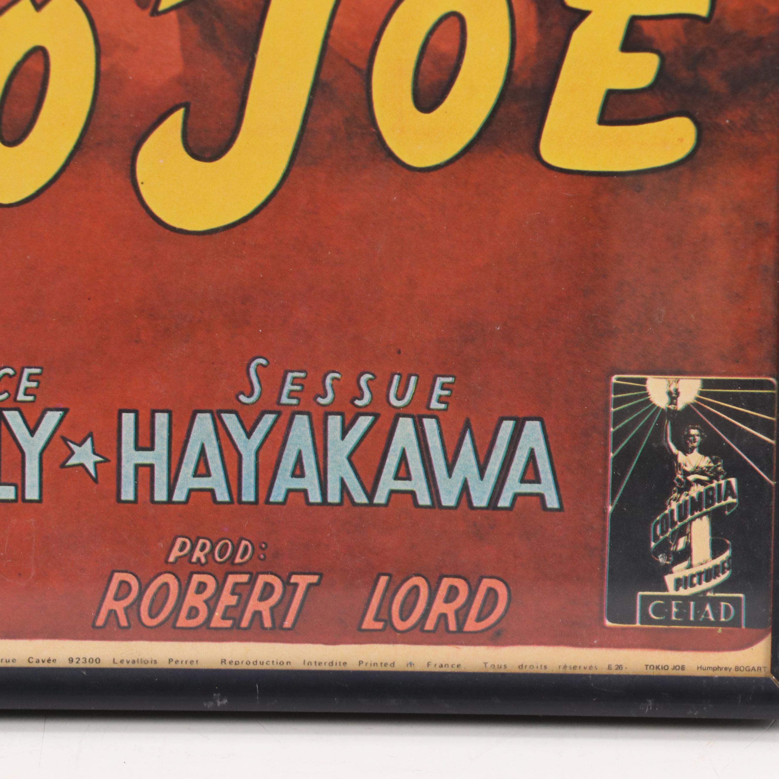 Offset Lithograph Reproduction Movie Poster for "Tokio Joe" | EBTH
