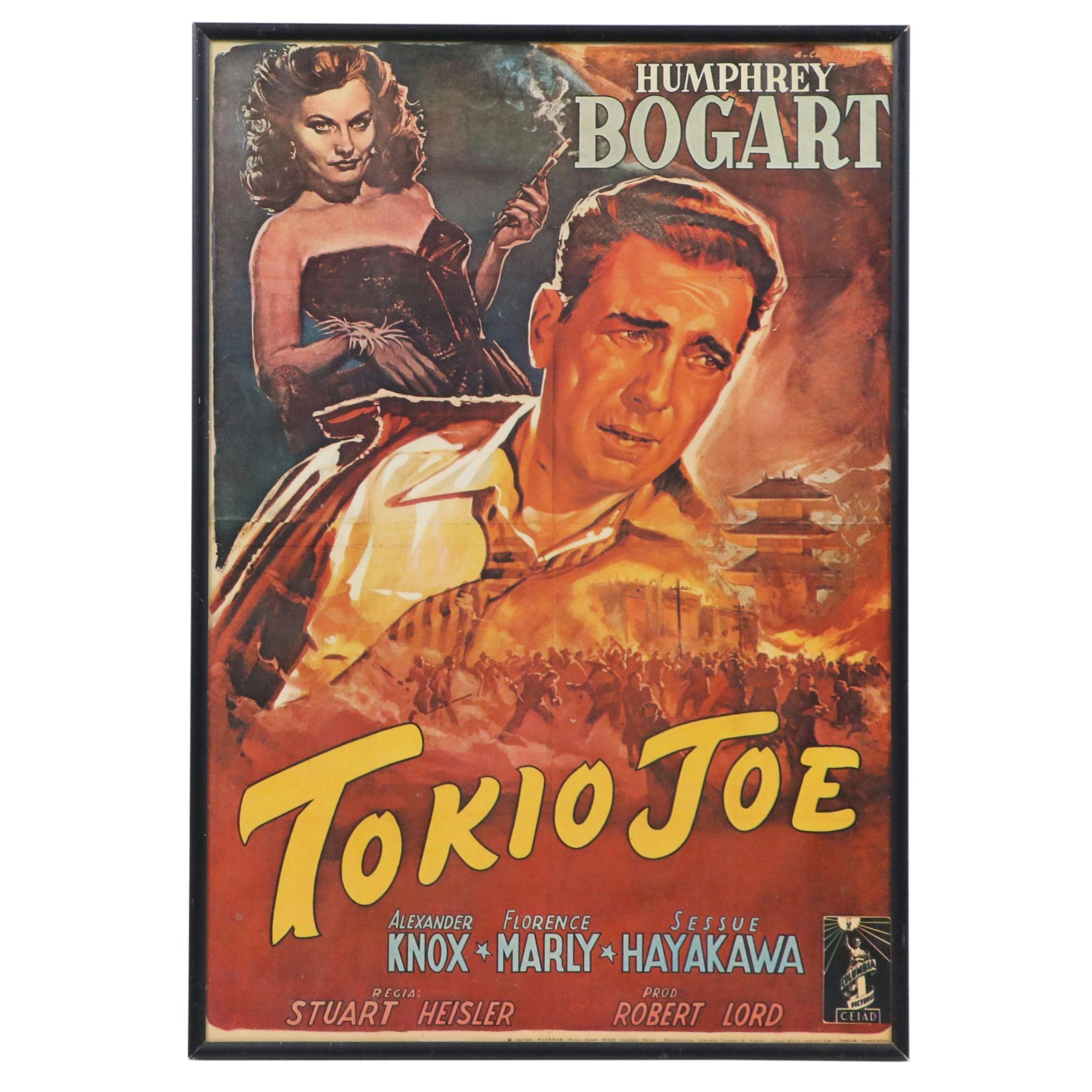 Offset Lithograph Reproduction Movie Poster for "Tokio Joe" | EBTH