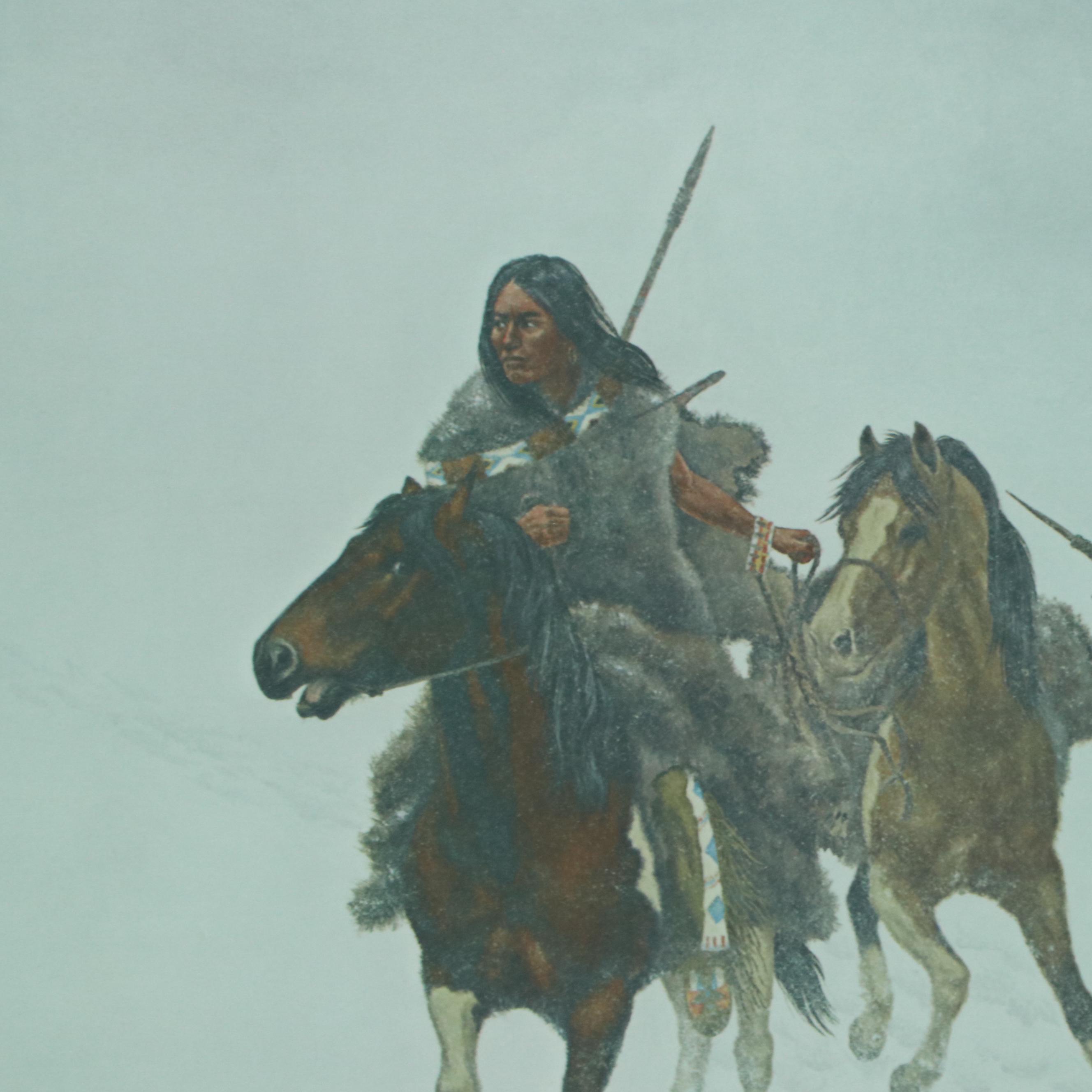 Jacob Pfeiffer Offset Lithograph "Introduction to the Rifle" | EBTH