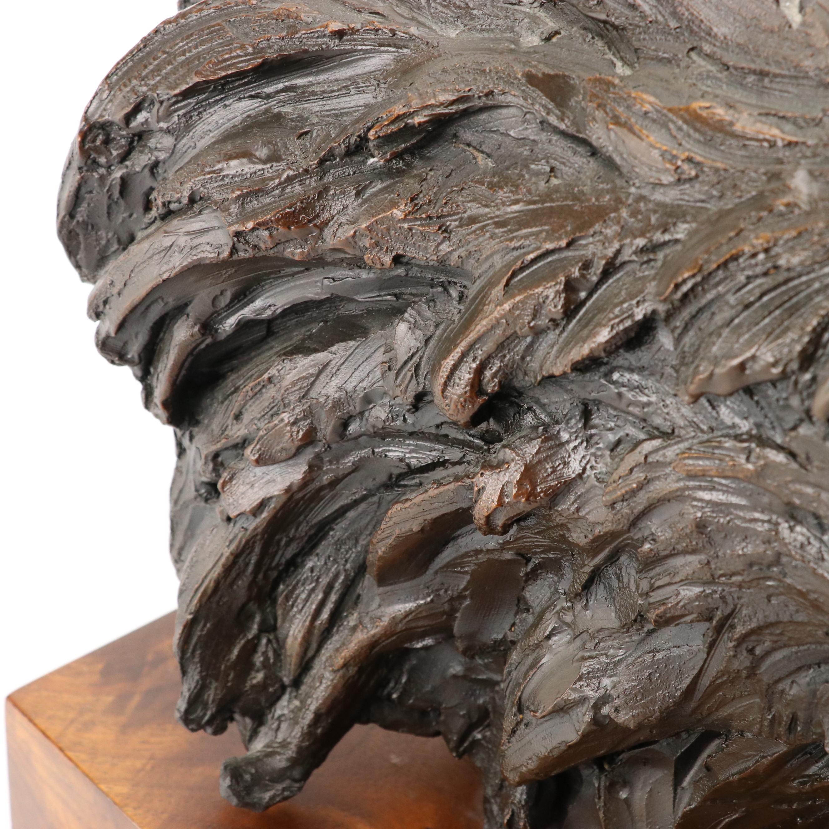 Sandy Scott Bronze of the Head of an Eagle | Everything But The House