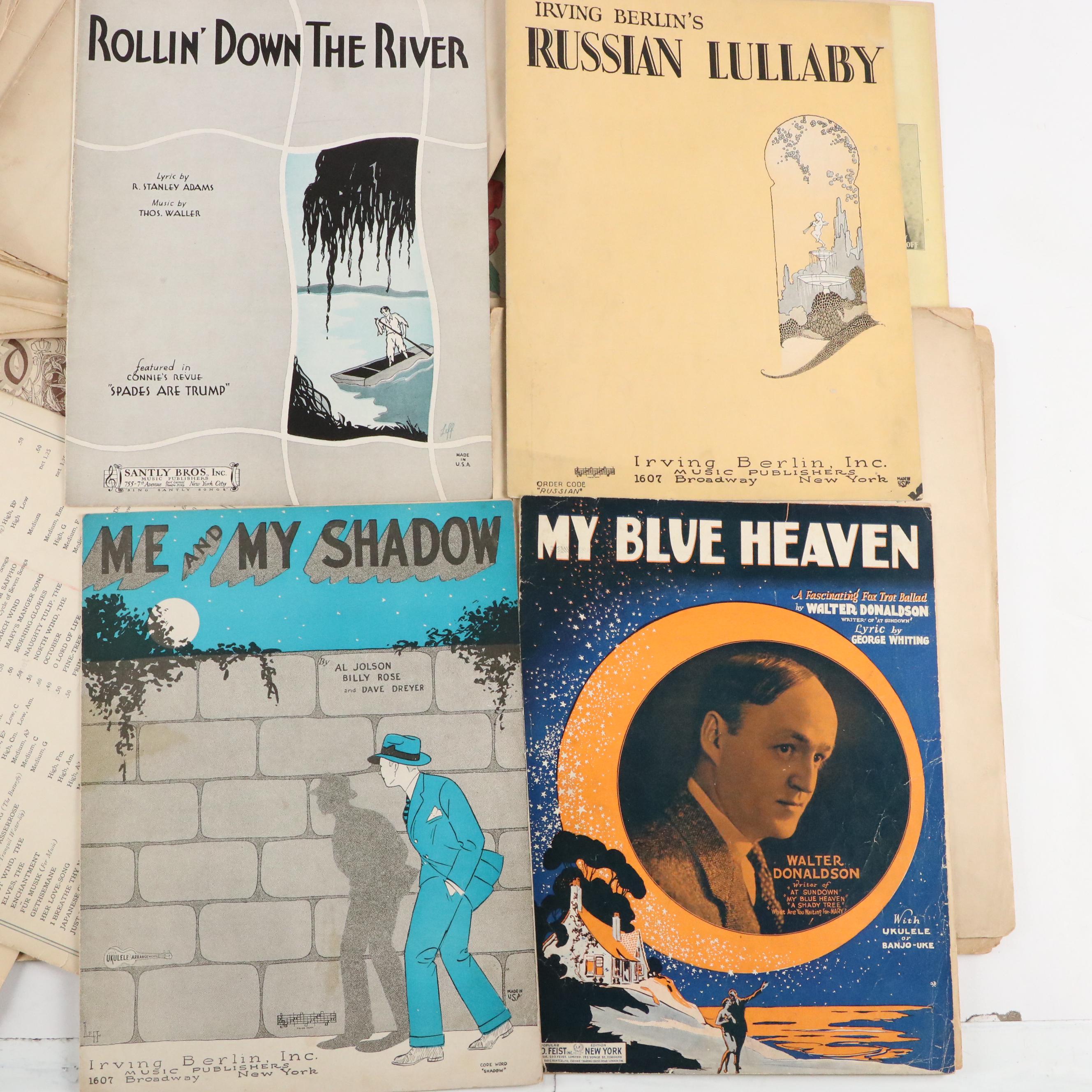 Irving Berlin, Walter Donaldson, Harold Freeman and More Sheet Music | EBTH