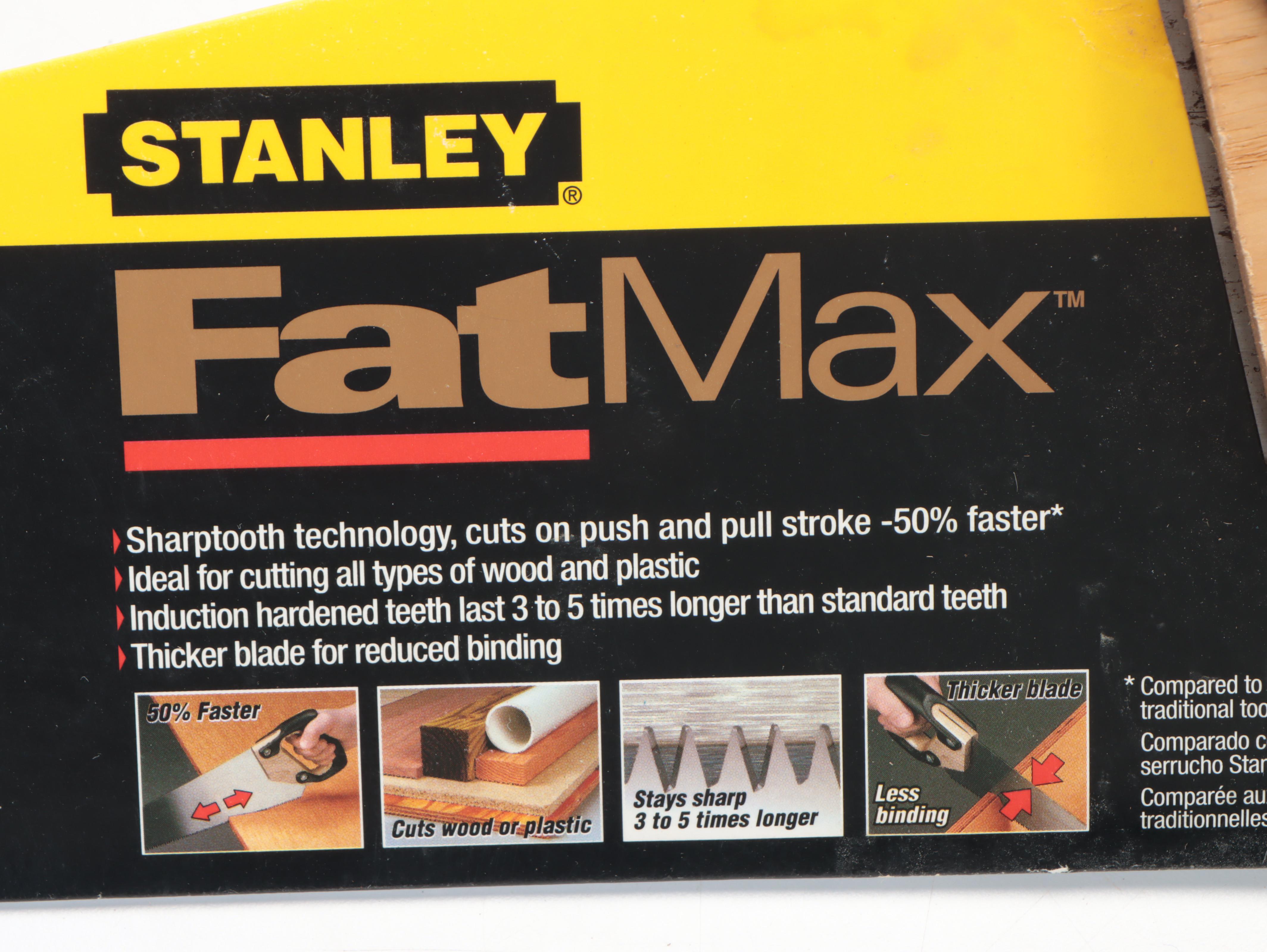 Kobalt Rasps, Stanley FatMax Hand Saw, Chisels and Assorted Measuring ...