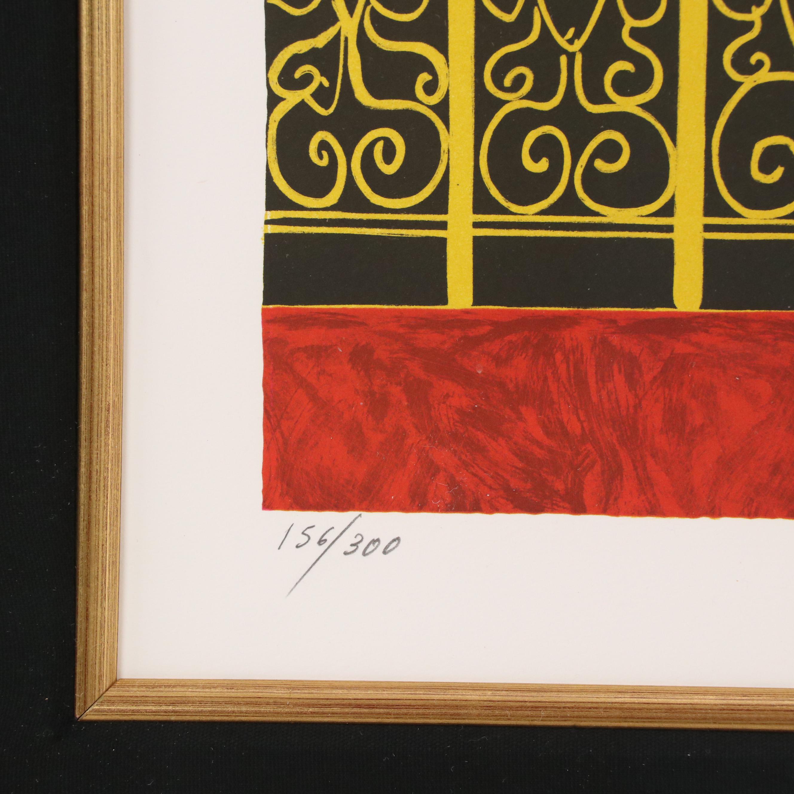 Guy Buffet Lithograph "Open Wide Waiters" | EBTH