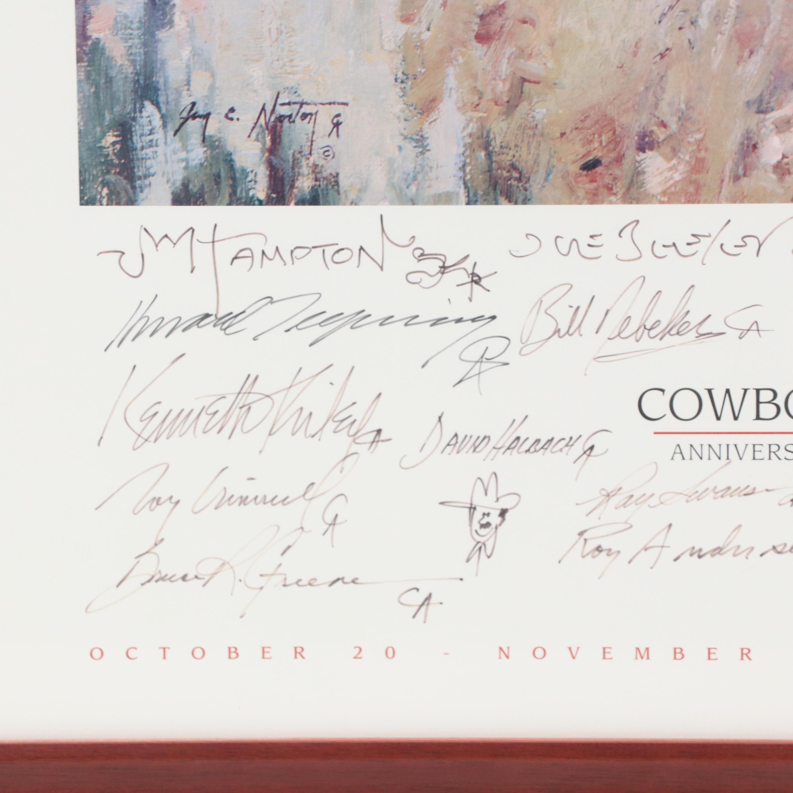 Phoenix Art Museum Offset Lithograph Exhibition Poster, 1995 | EBTH