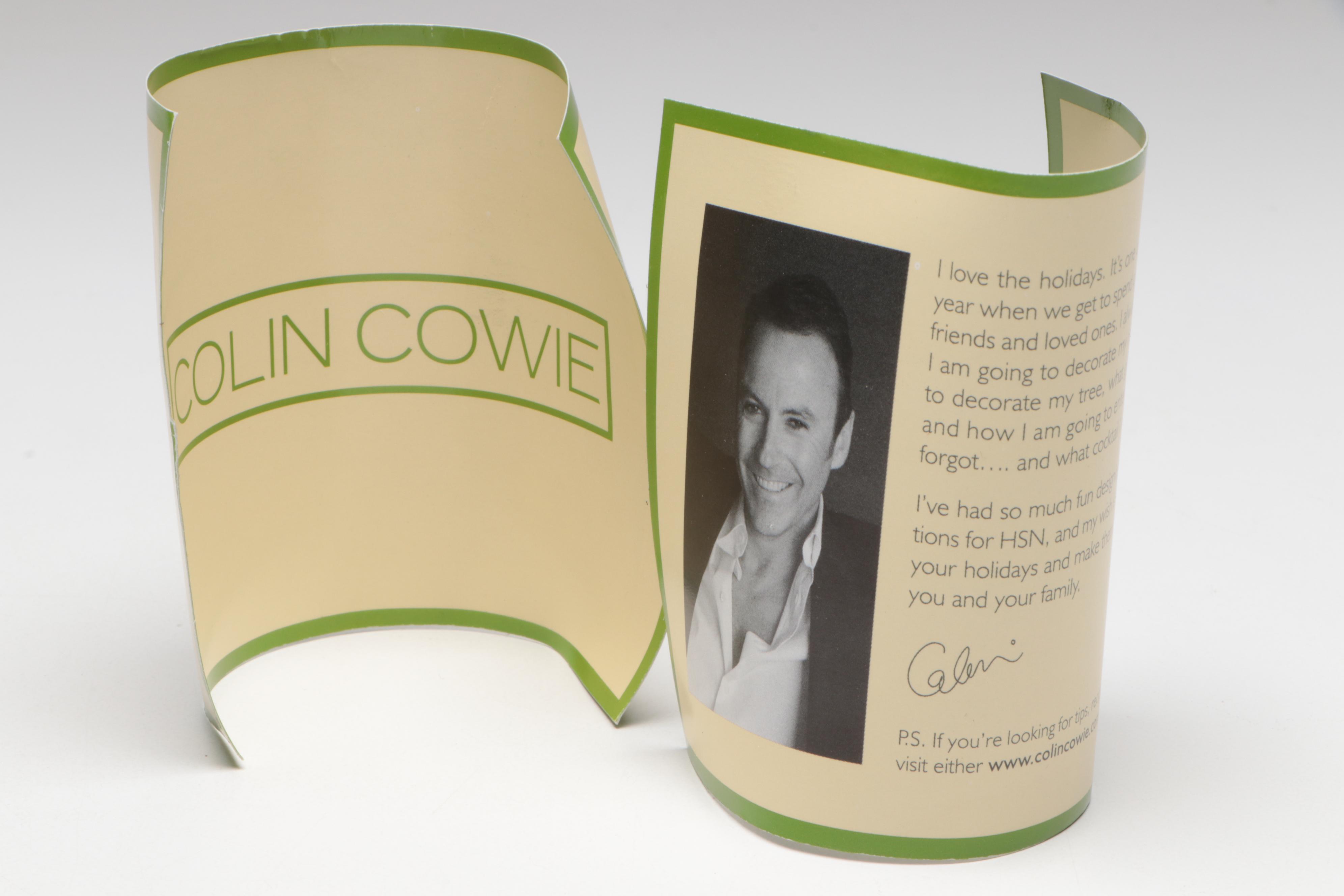 Colin Cowie Etched Wine Glasses and Bowls | EBTH