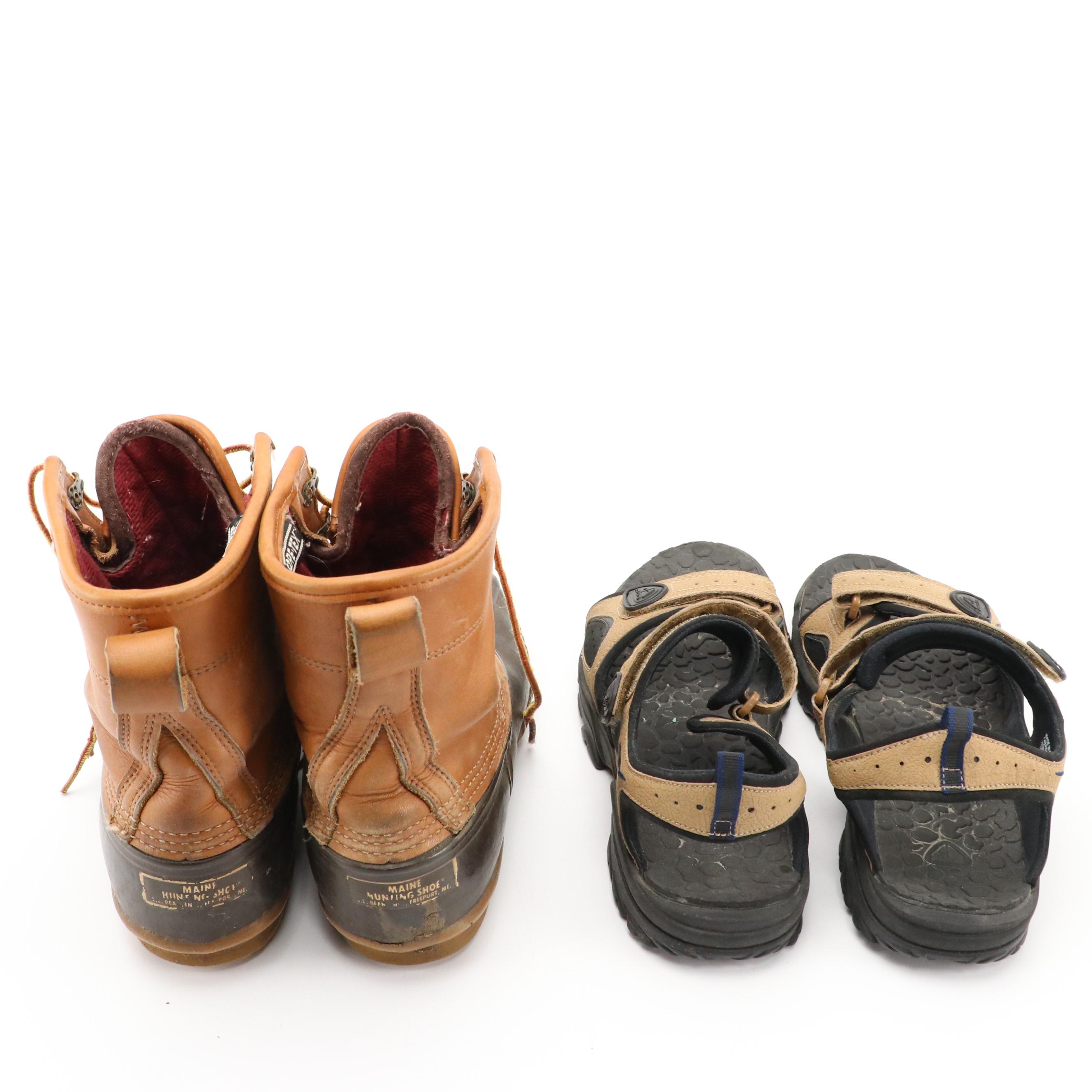 Nike ACG Sandals and L.L. Bean Duck Boots | EBTH