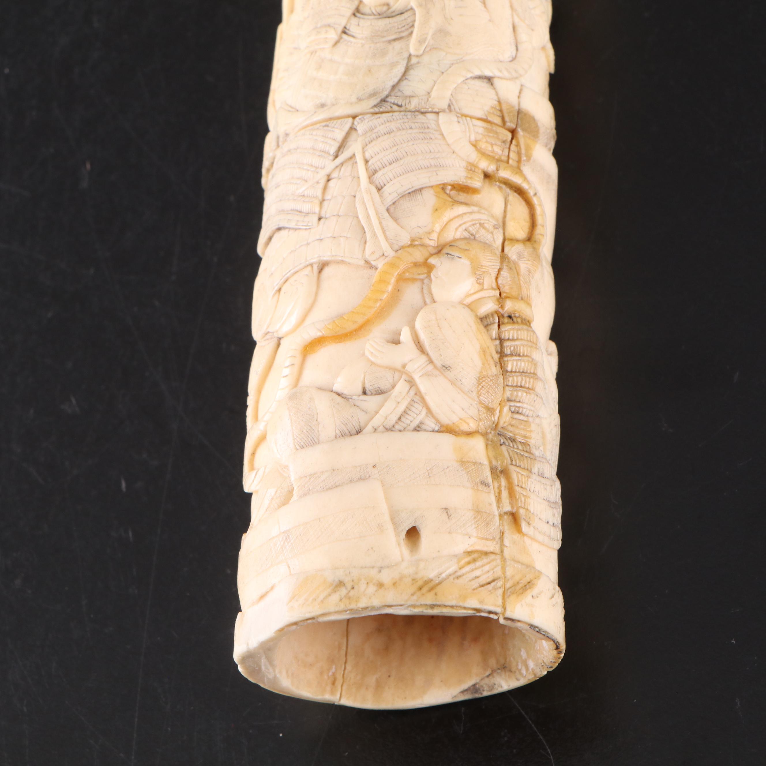 Japanese Carved Bone Sculptures | EBTH