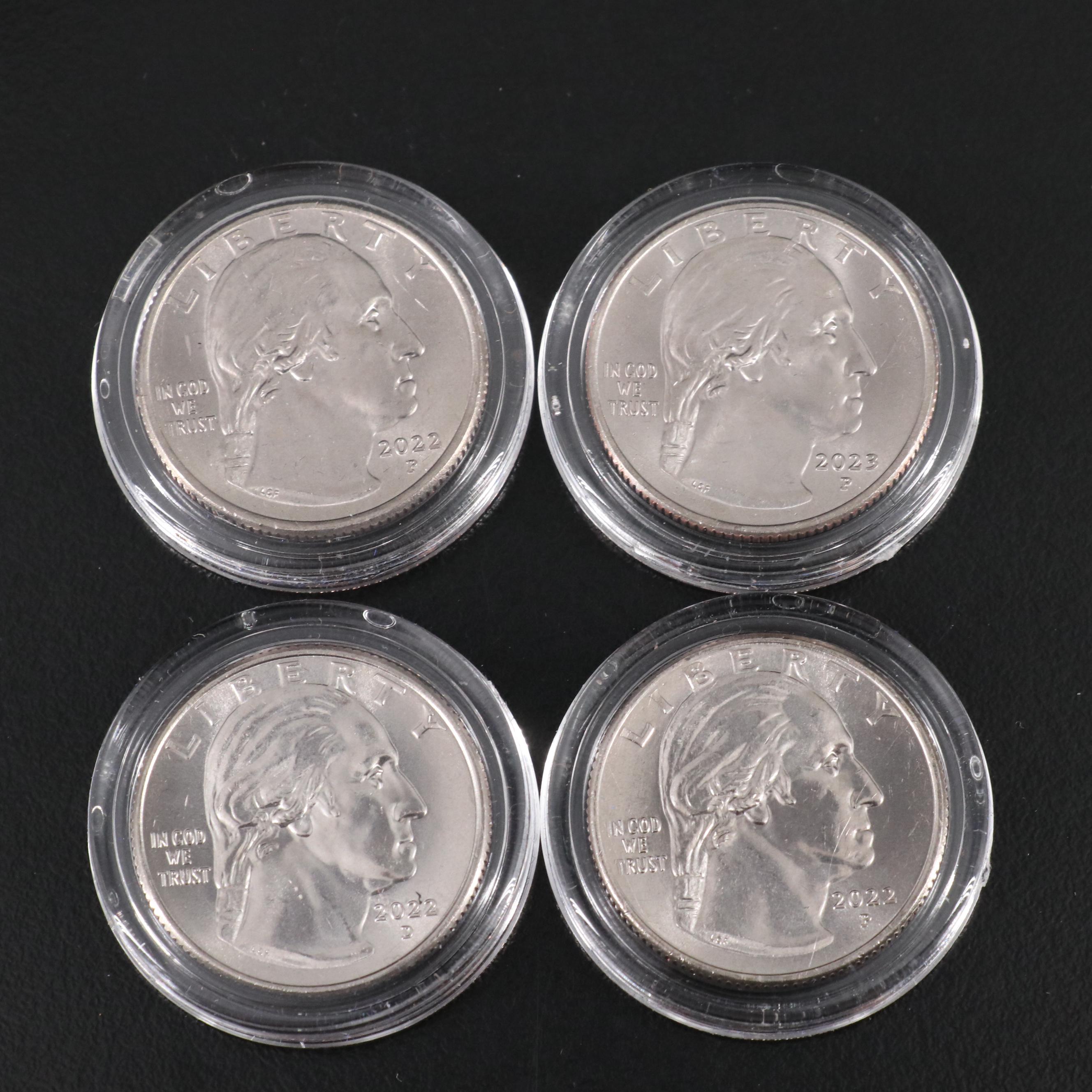"Celebration of America Quarters" with Ninety-One Modern U.S. Quarters ...