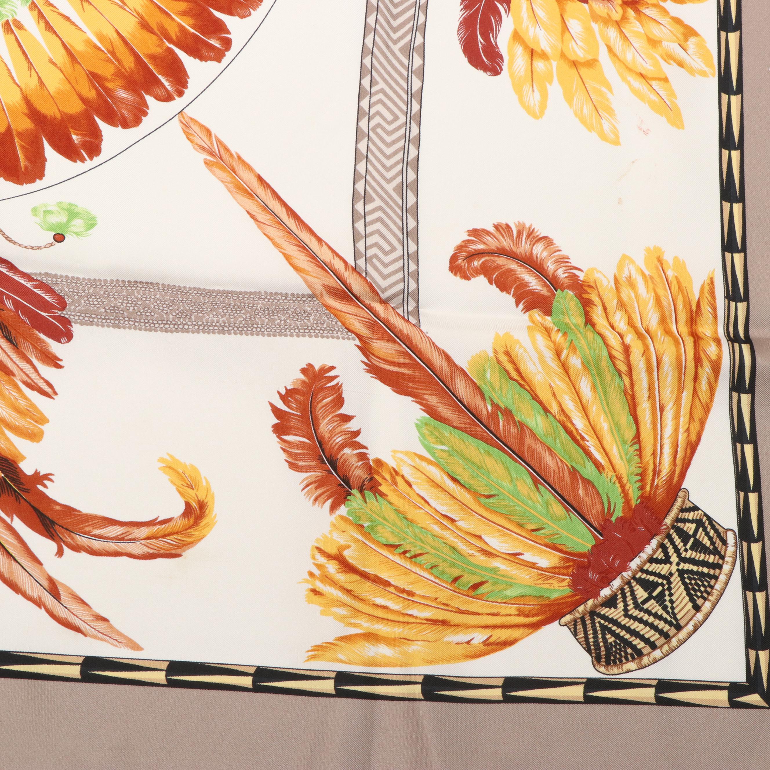 Hermès "Brazil" Silk Scarf | EBTH