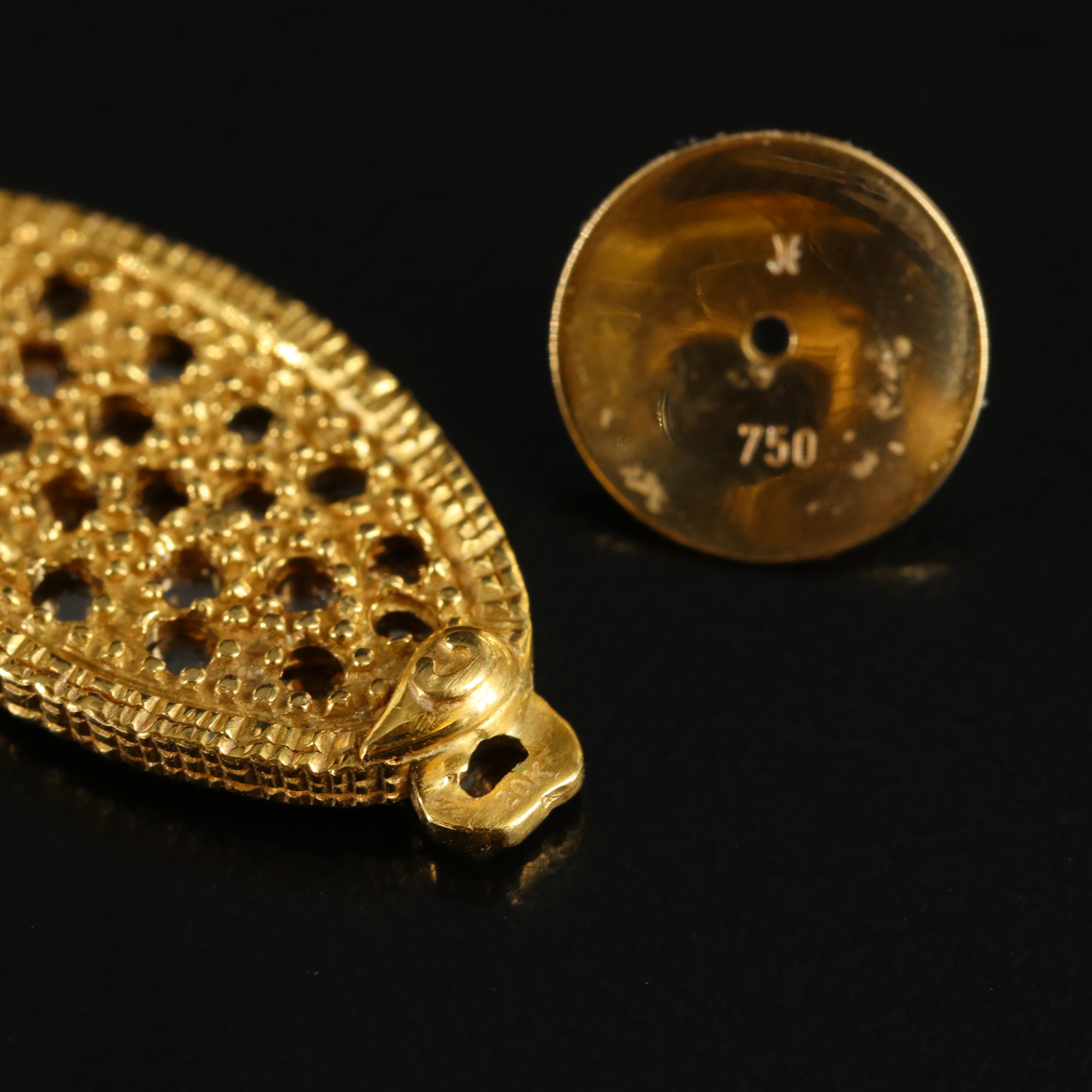 Coomi 20K Diamond Earrings | EBTH