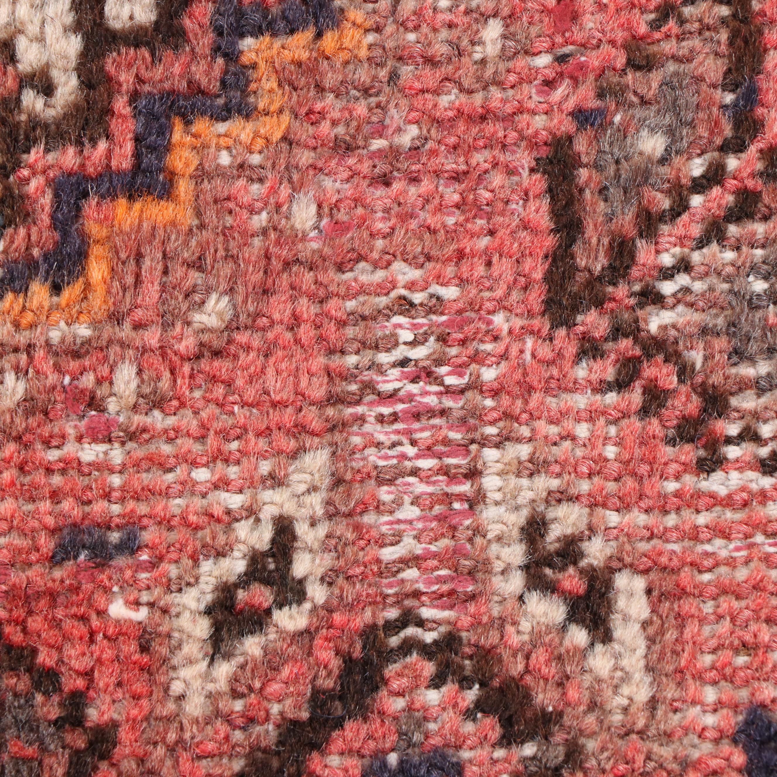 5'2 x 7'6 Hand-Knotted Persian Abadeh Remnant Area Rug | EBTH