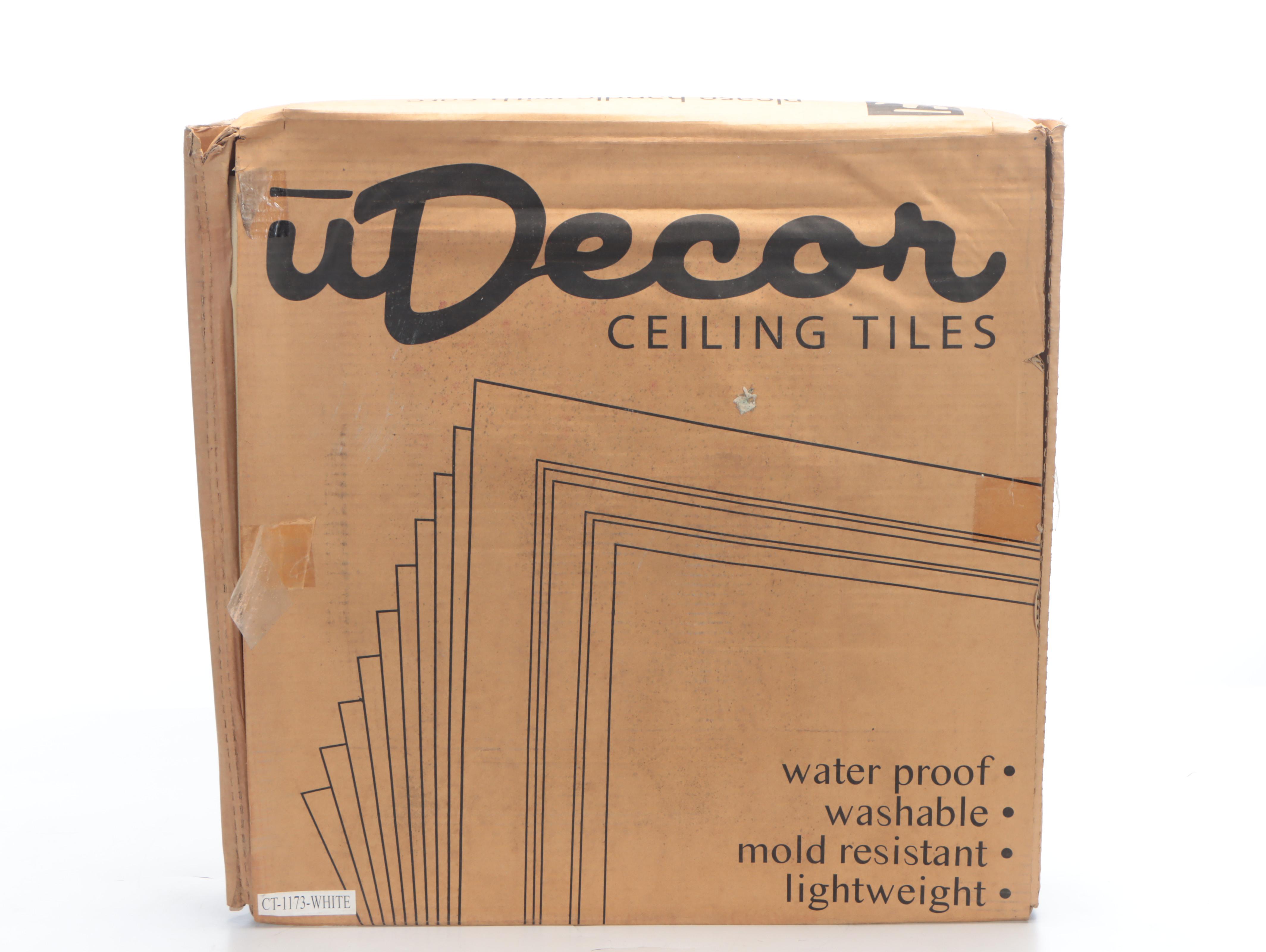UDecor Ceiling Tiles | EBTH