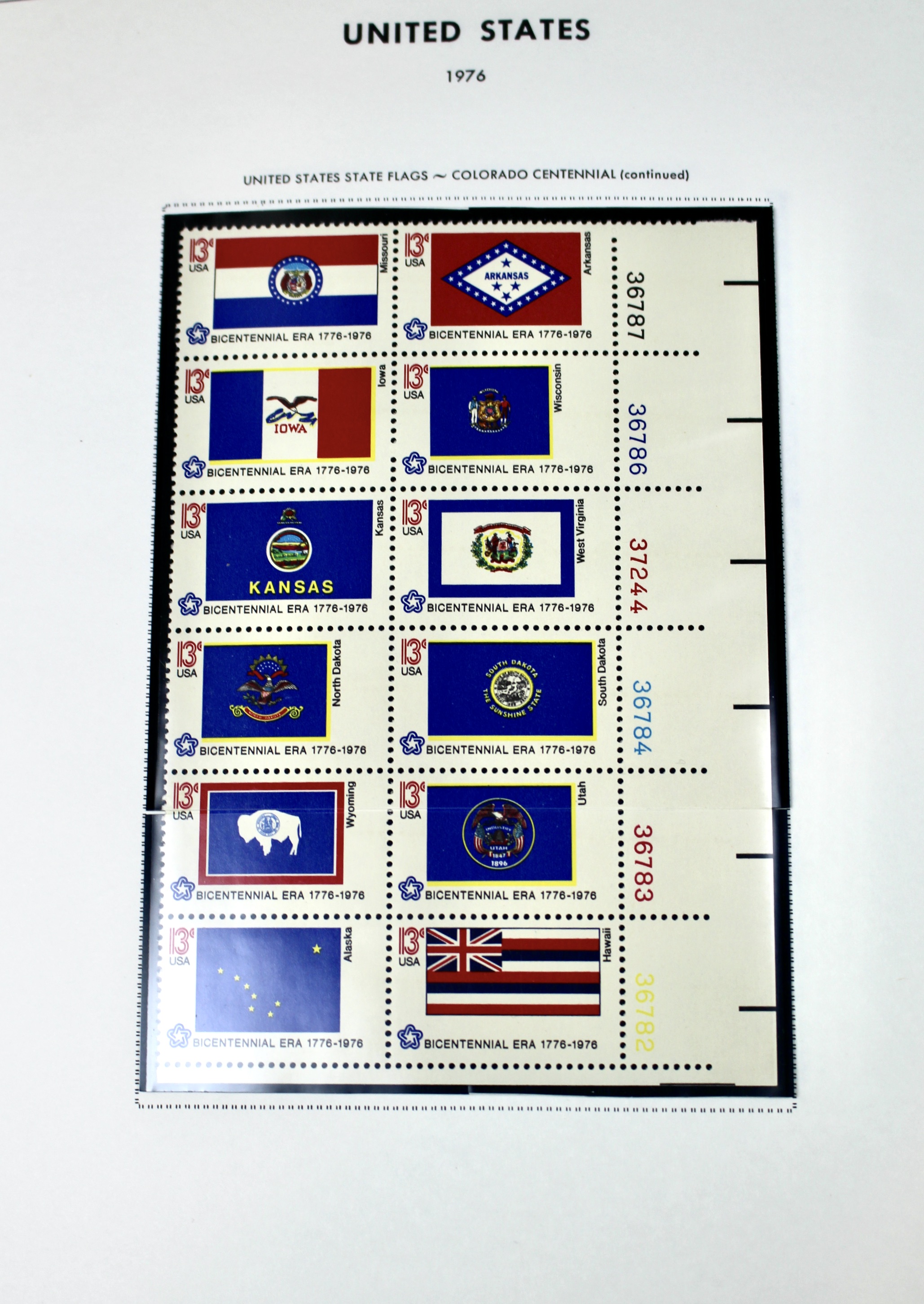 166 Different U.S. Plate Blocks and Plate Block Strips, 1976 to 1983 | EBTH