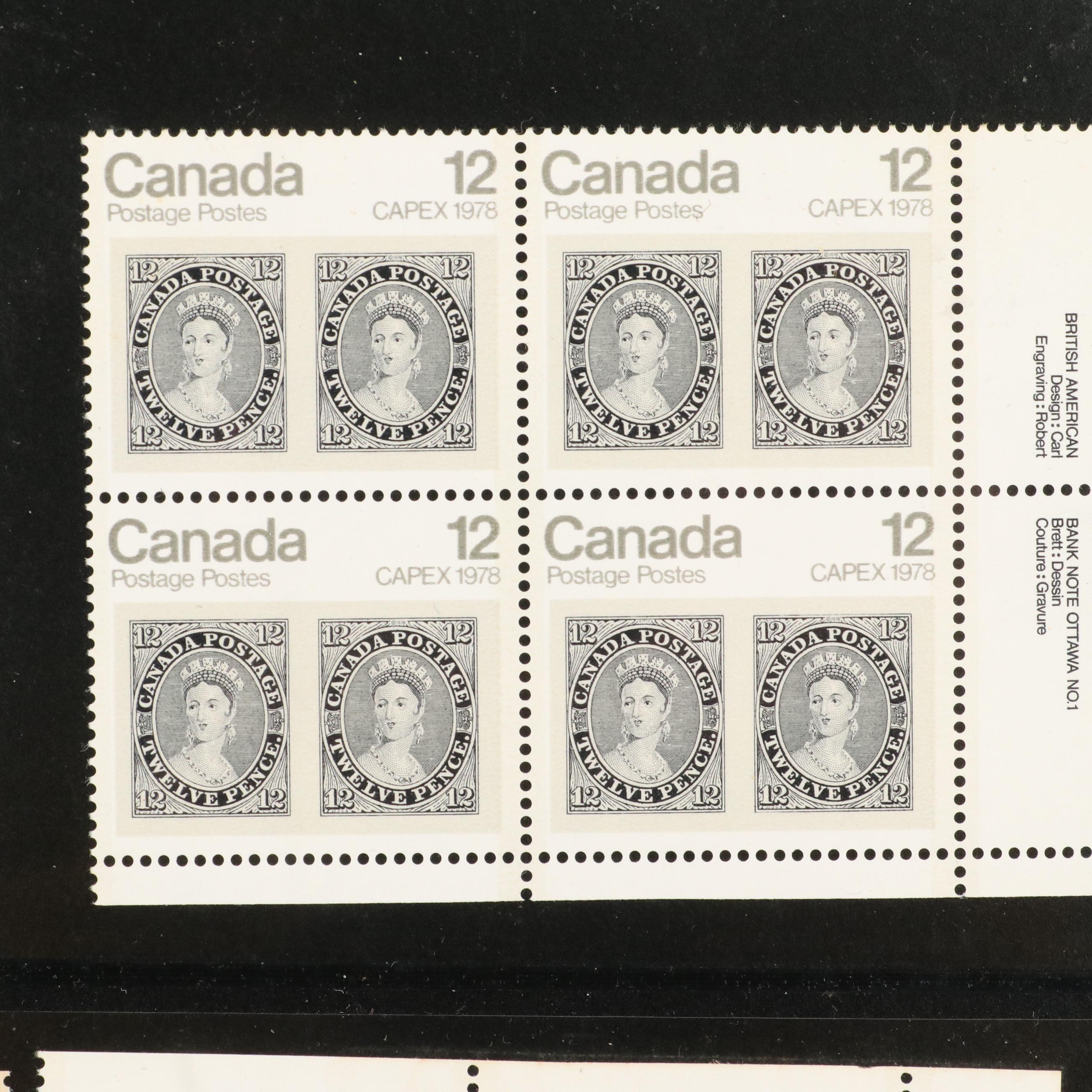 Collection of Mint Condition Canadian Postage Stamps | EBTH