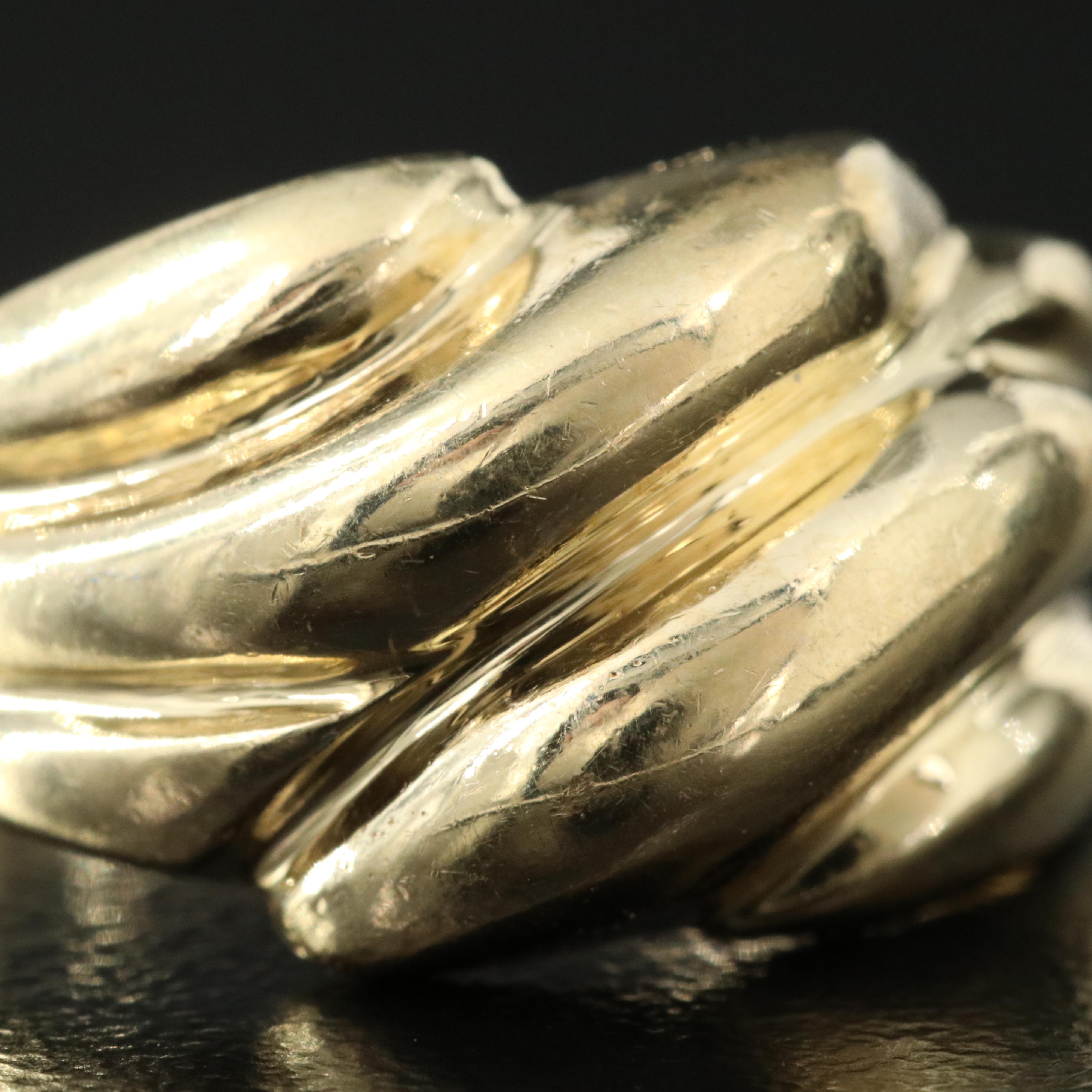 14K Fluted Ring | EBTH