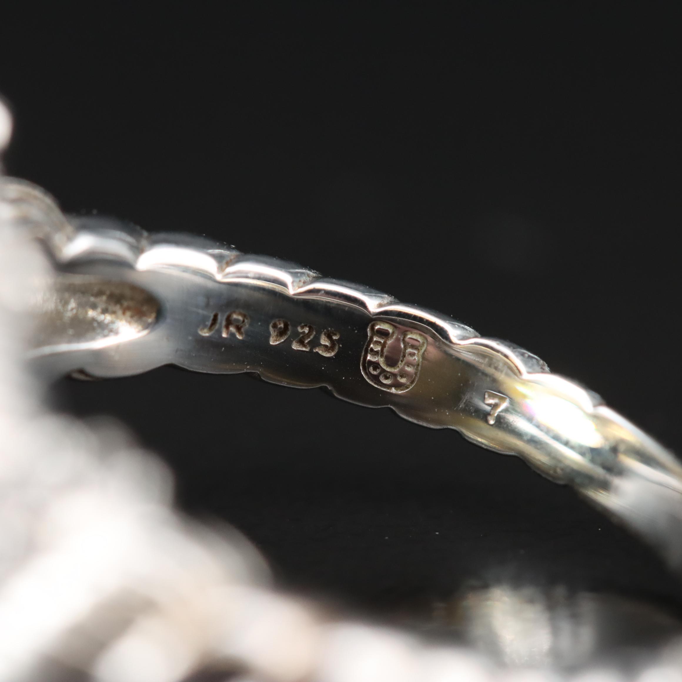 Sterling Rings Featuring Judith Ripka, White Sapphire and CZ | EBTH