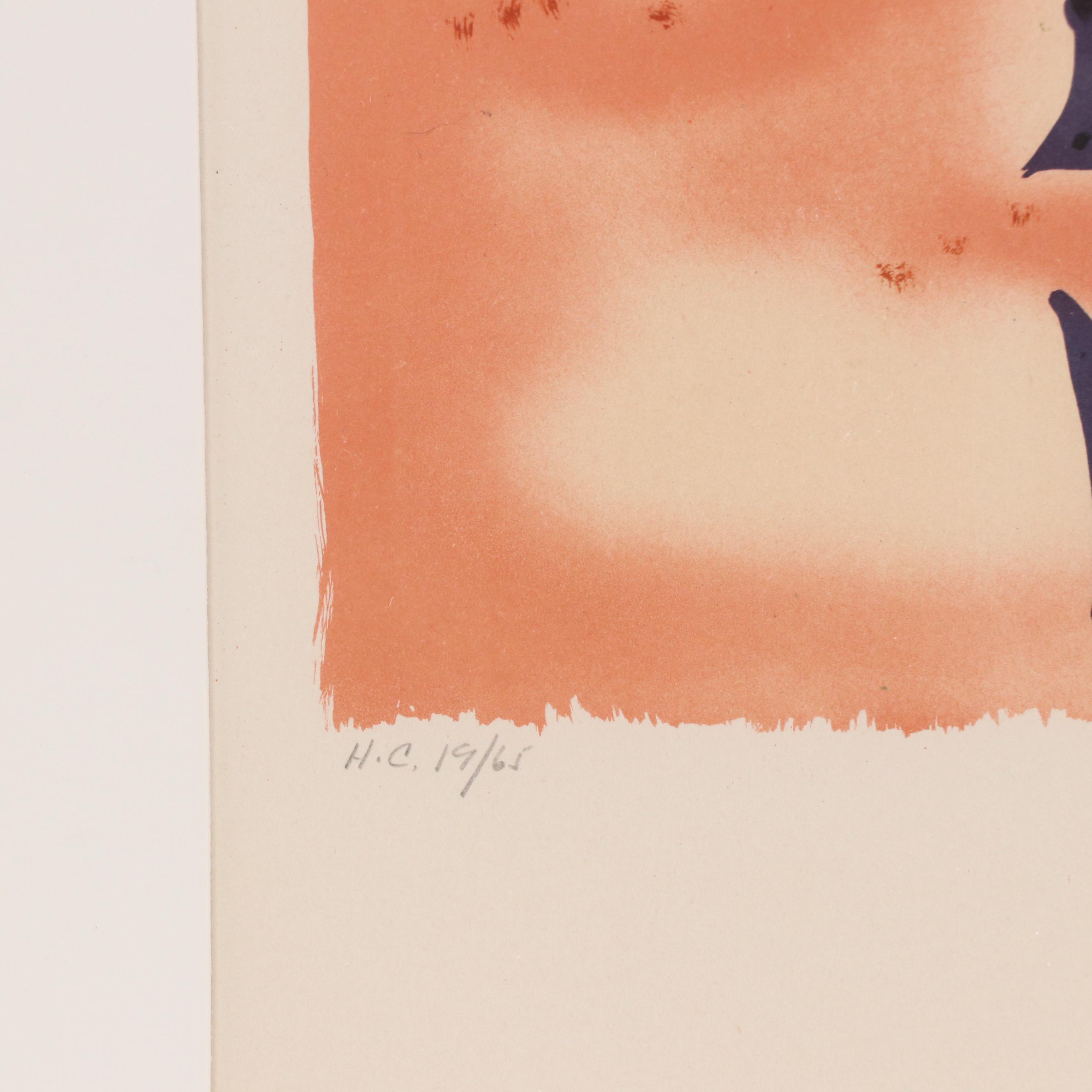 Salvador Dali Lithograph "Christopher Columbus Discovers America," 1979 ...