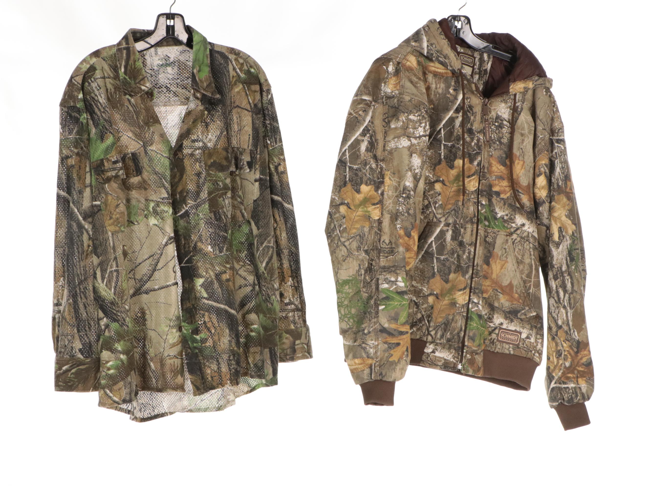 Men's Camouflage Shirts and C. E. Schmidt Workwear Camouflage Jacket | EBTH