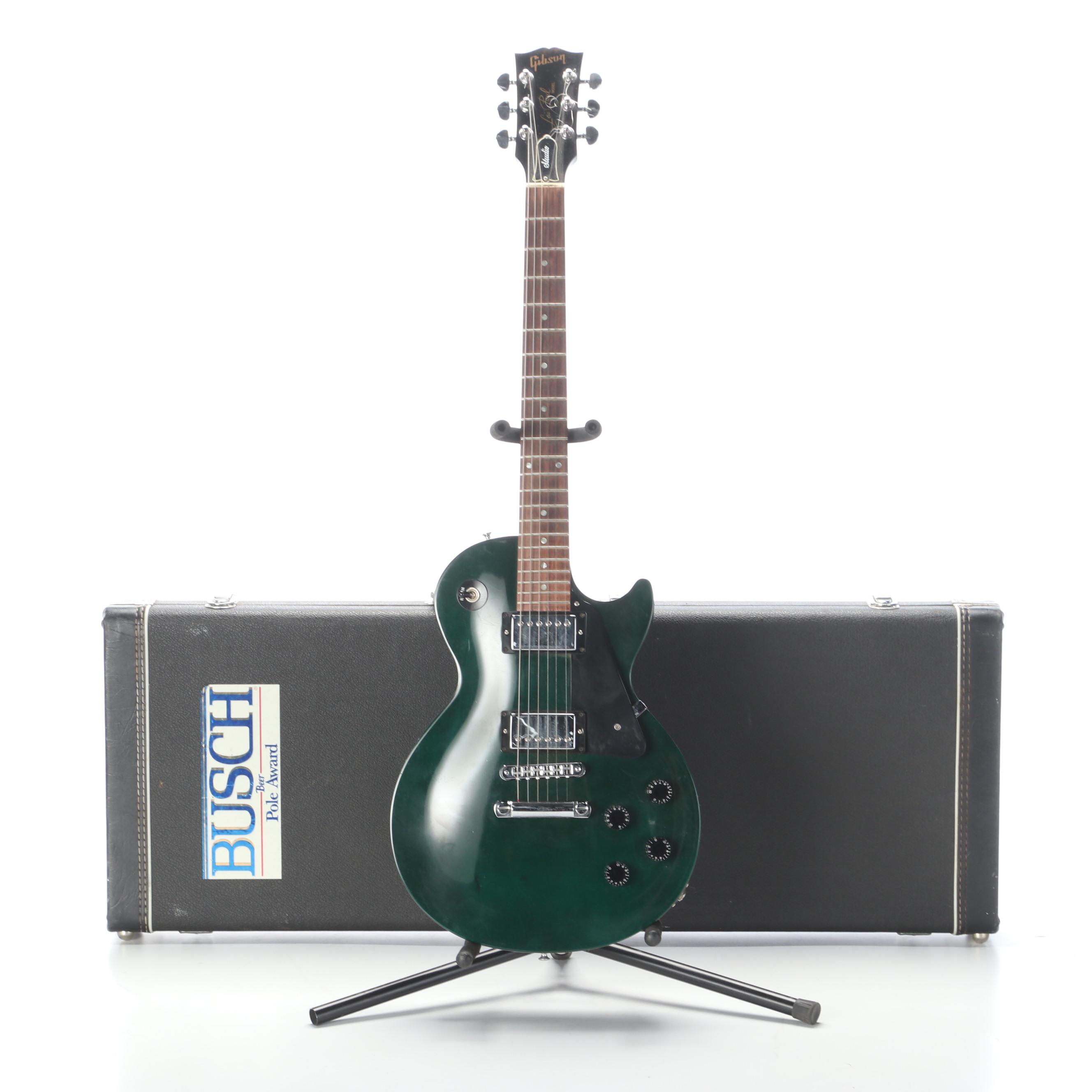 Gibson Studio Les Paul Emerald Green Electric Guitar, 1998 | EBTH