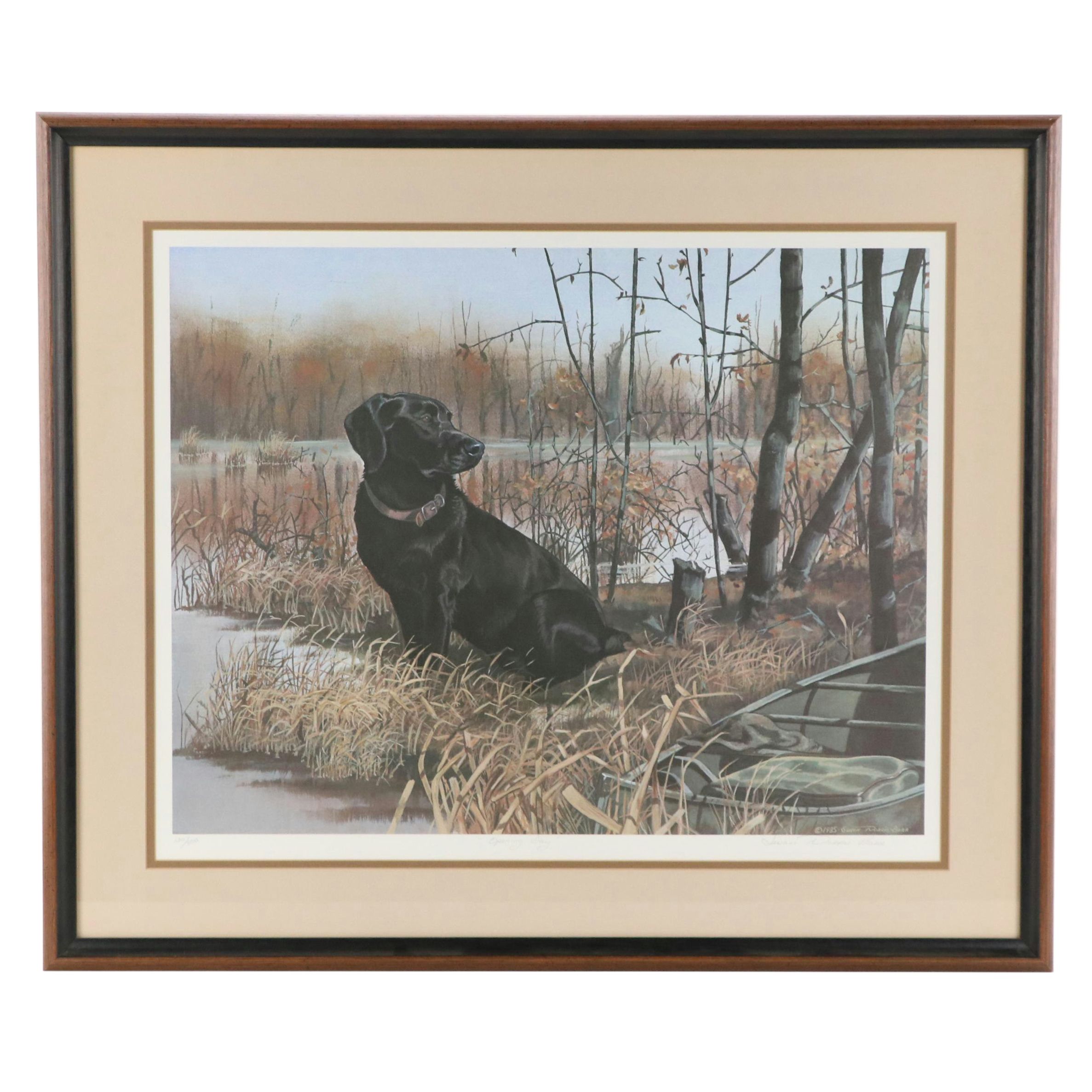 Susan Norris Barr Offset Lithograph "Opening Day" | EBTH