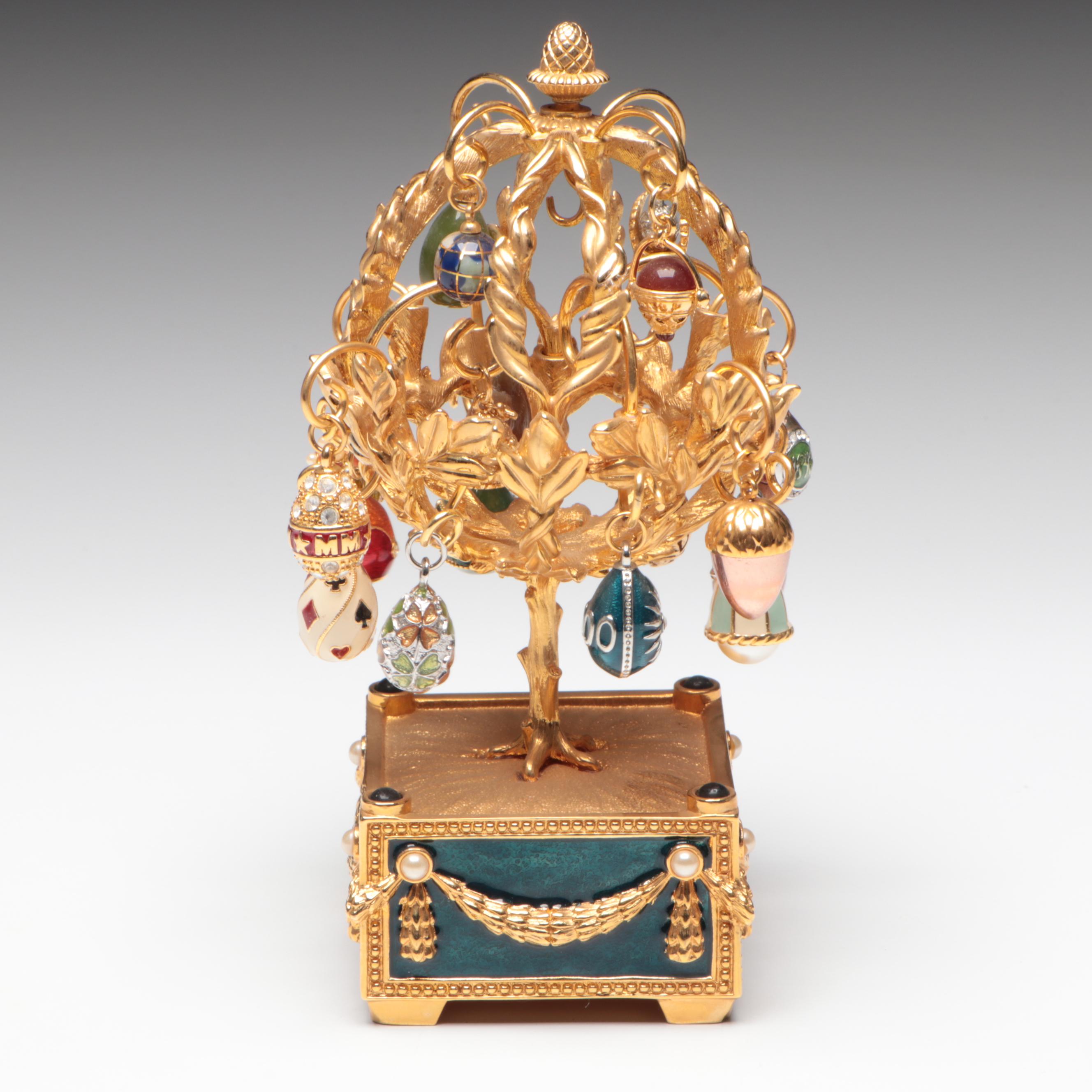 Joan Rivers Fabergé Classics Collection Charm Topiary | EBTH